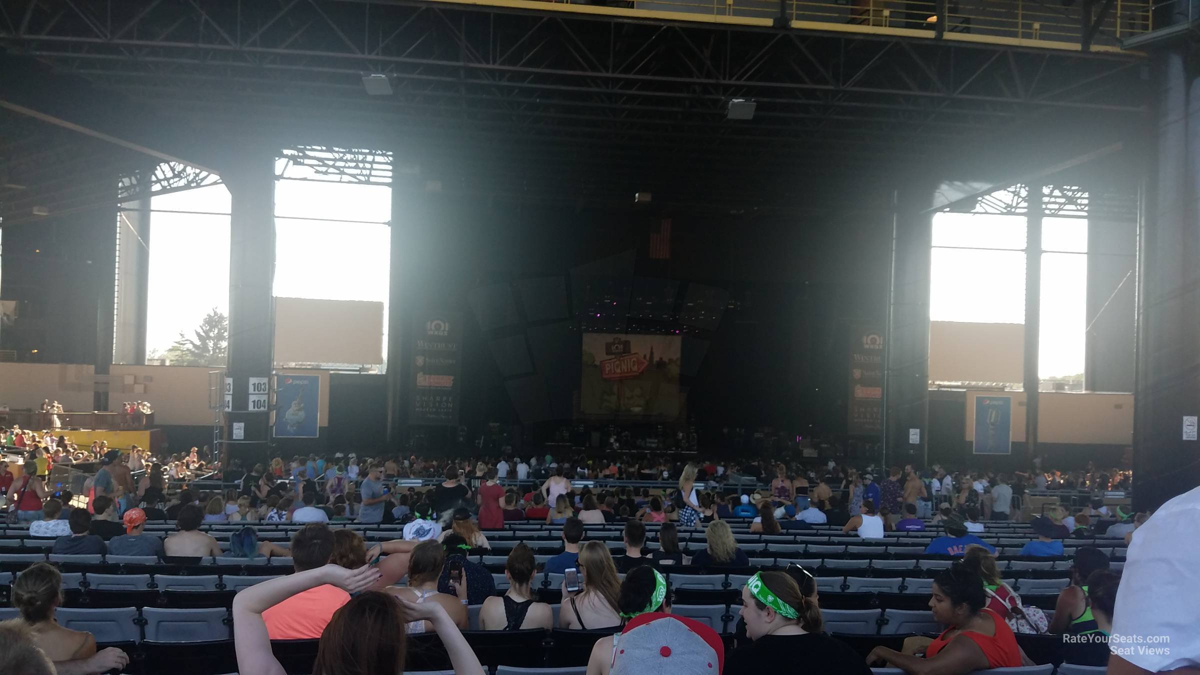 Section 205 at Hollywood Casino Amphitheatre (Tinley Park, IL ...