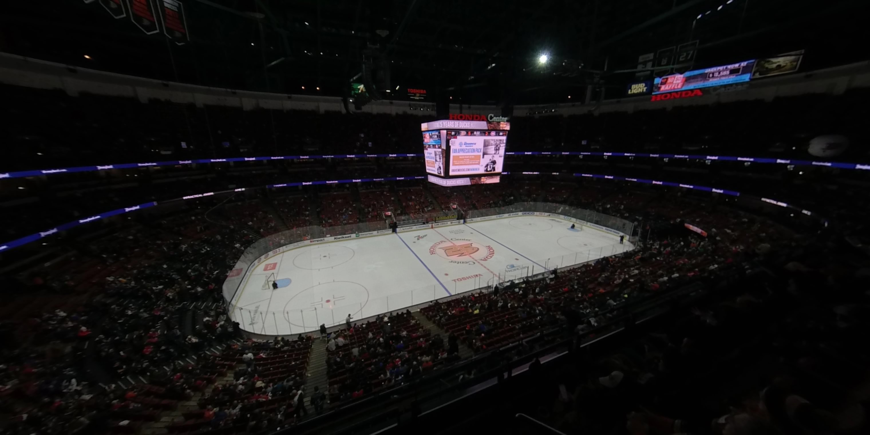 Honda Center Ducks Seating