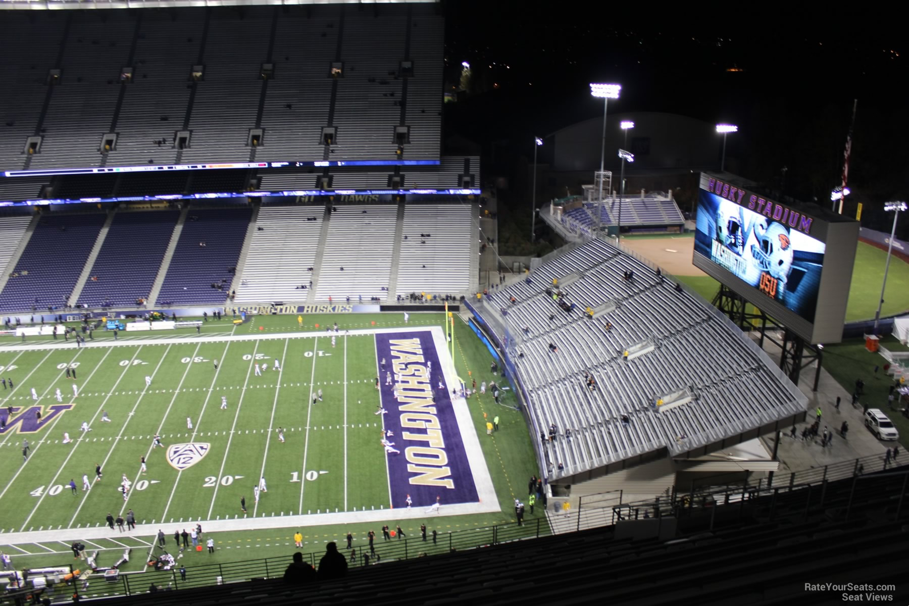 Husky Stadium Seating Chart Rows