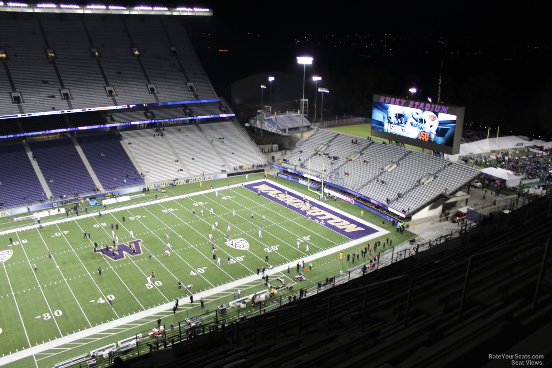 Which Seats Are Covered At Husky Stadium