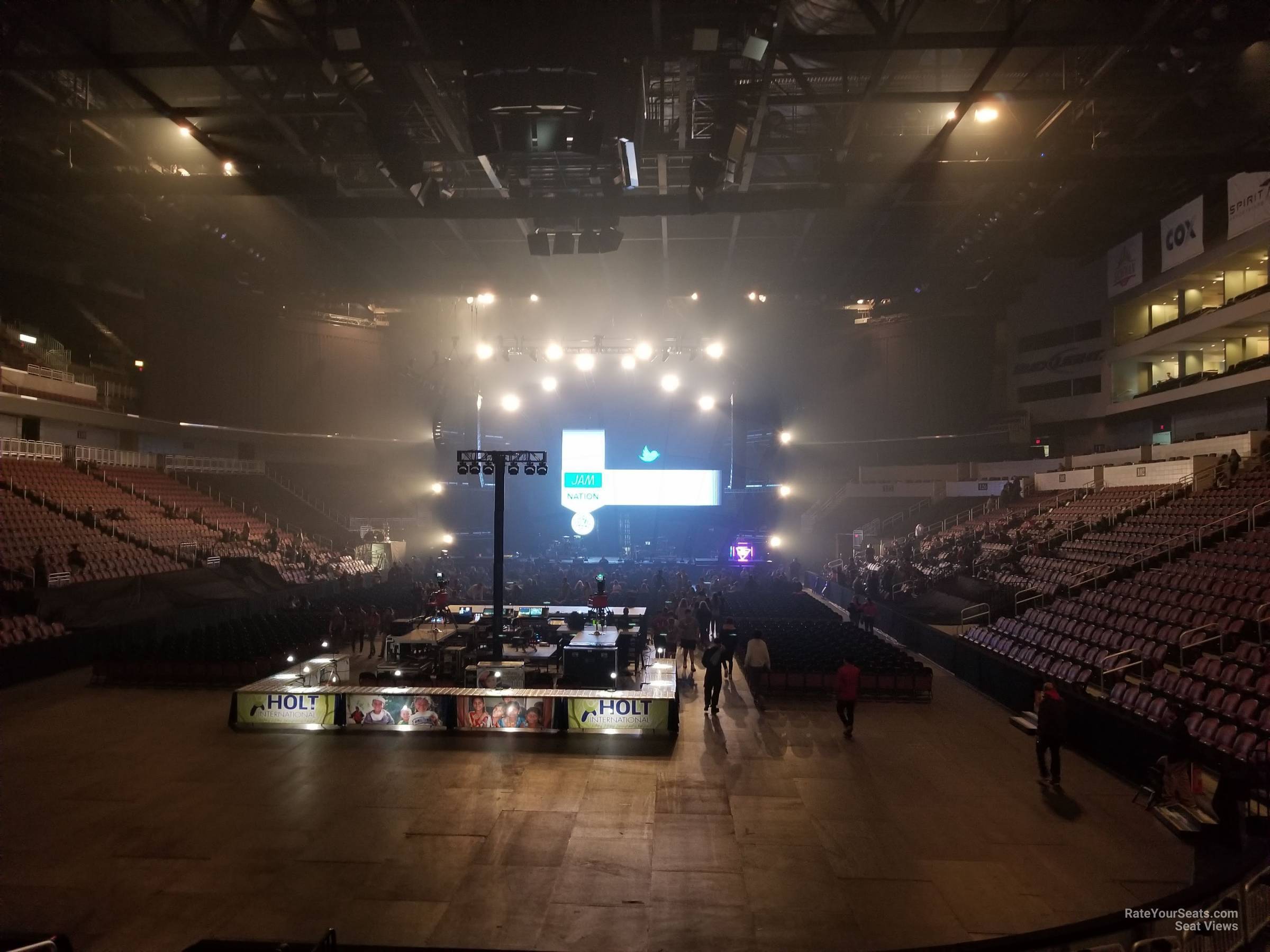 INTRUST Bank Arena Section 109 Concert Seating - RateYourSeats.com