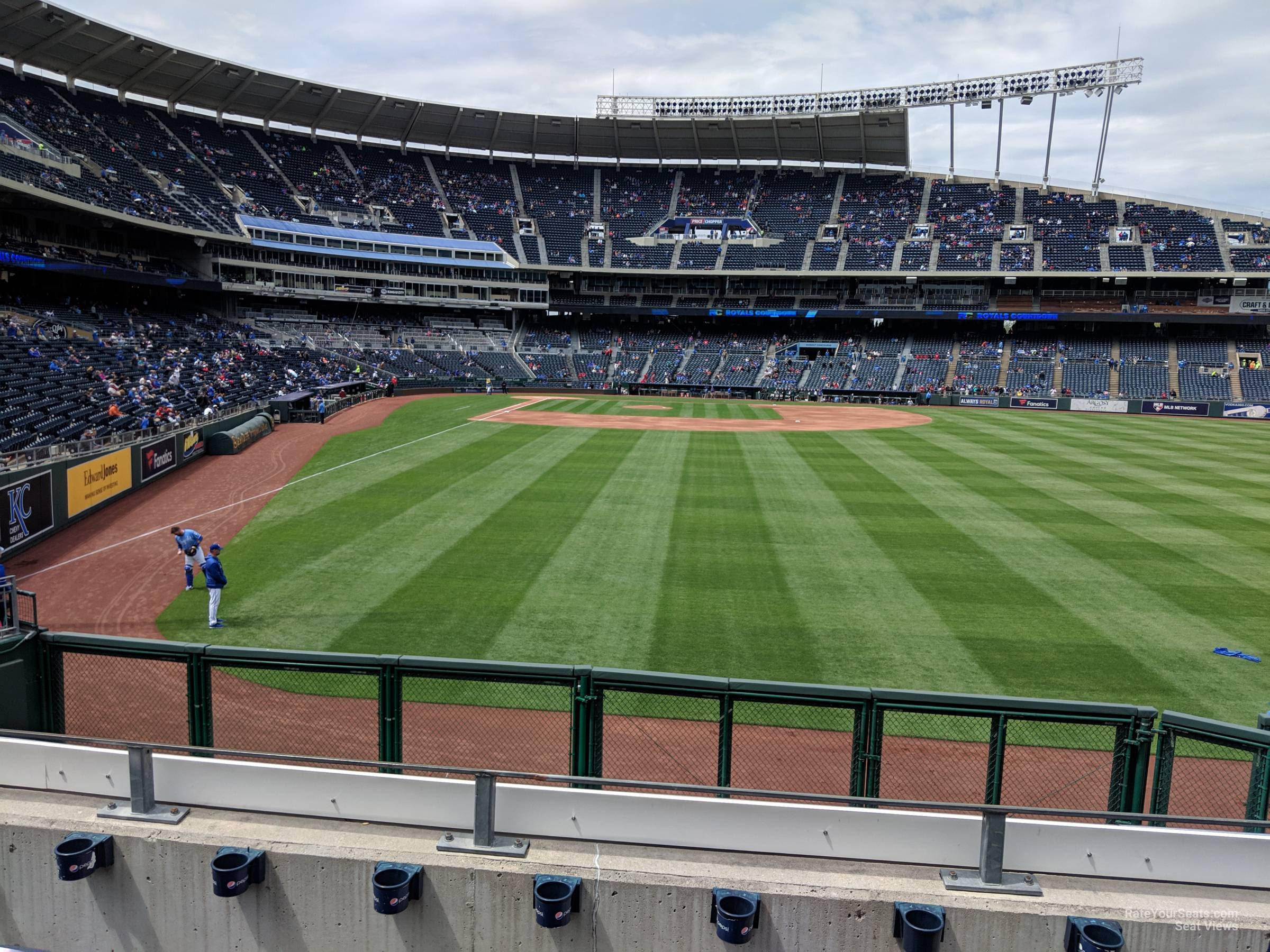 Section 151 at Kauffman Stadium - RateYourSeats.com