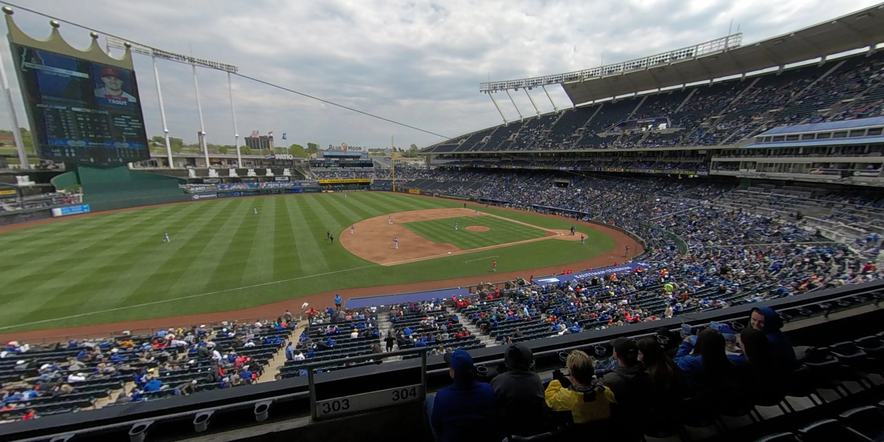 Section 303 at Kauffman Stadium - RateYourSeats.com