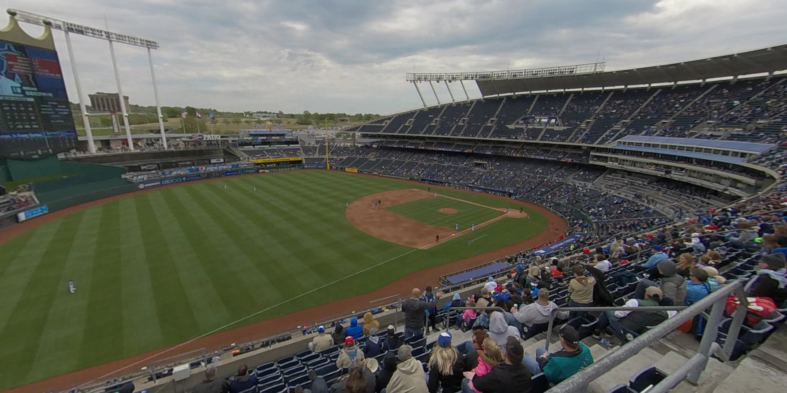 Section 404 at Kauffman Stadium - RateYourSeats.com