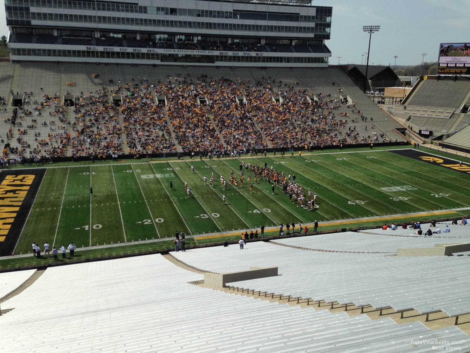Kinnick Stadium Section 108 - RateYourSeats.com
