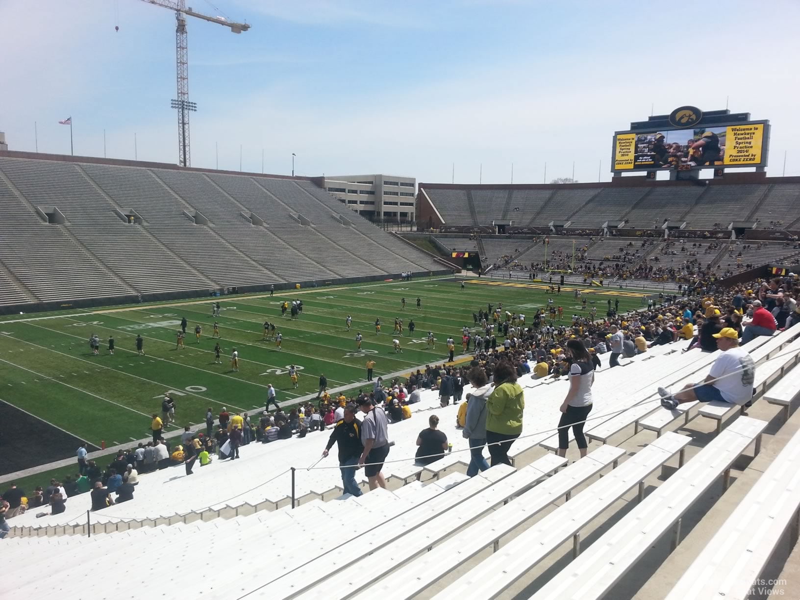 Section 131 at Kinnick Stadium - RateYourSeats.com