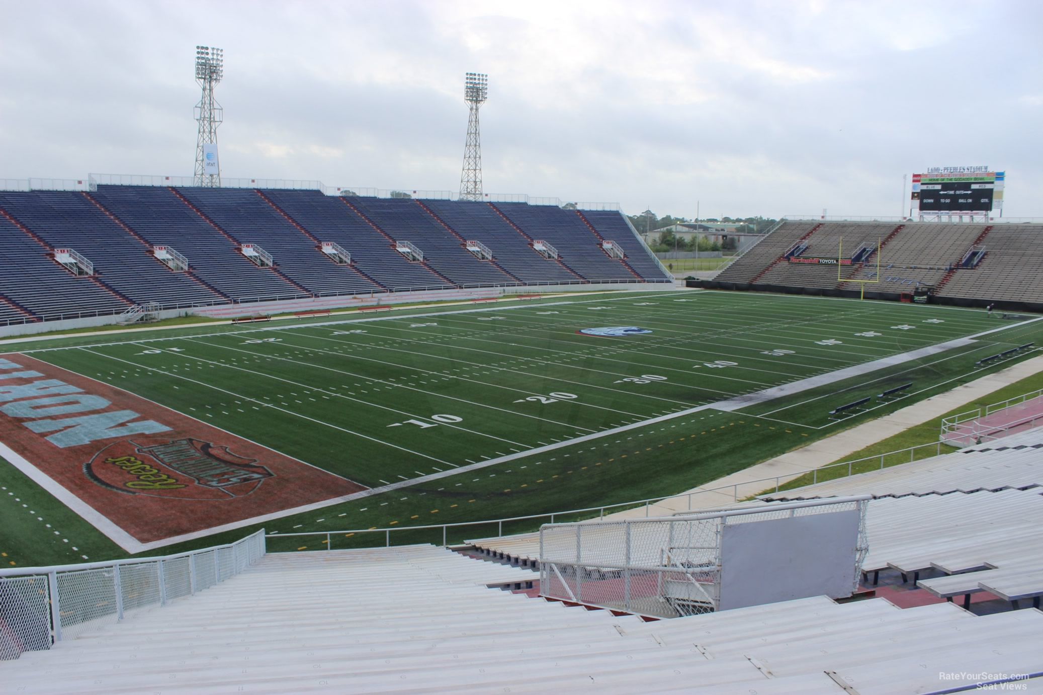Section K at Ladd Peebles Stadium - RateYourSeats.com