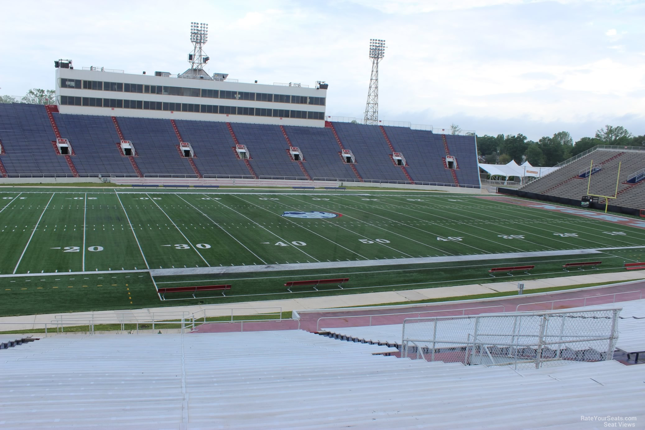 Section S at Ladd Peebles Stadium - RateYourSeats.com