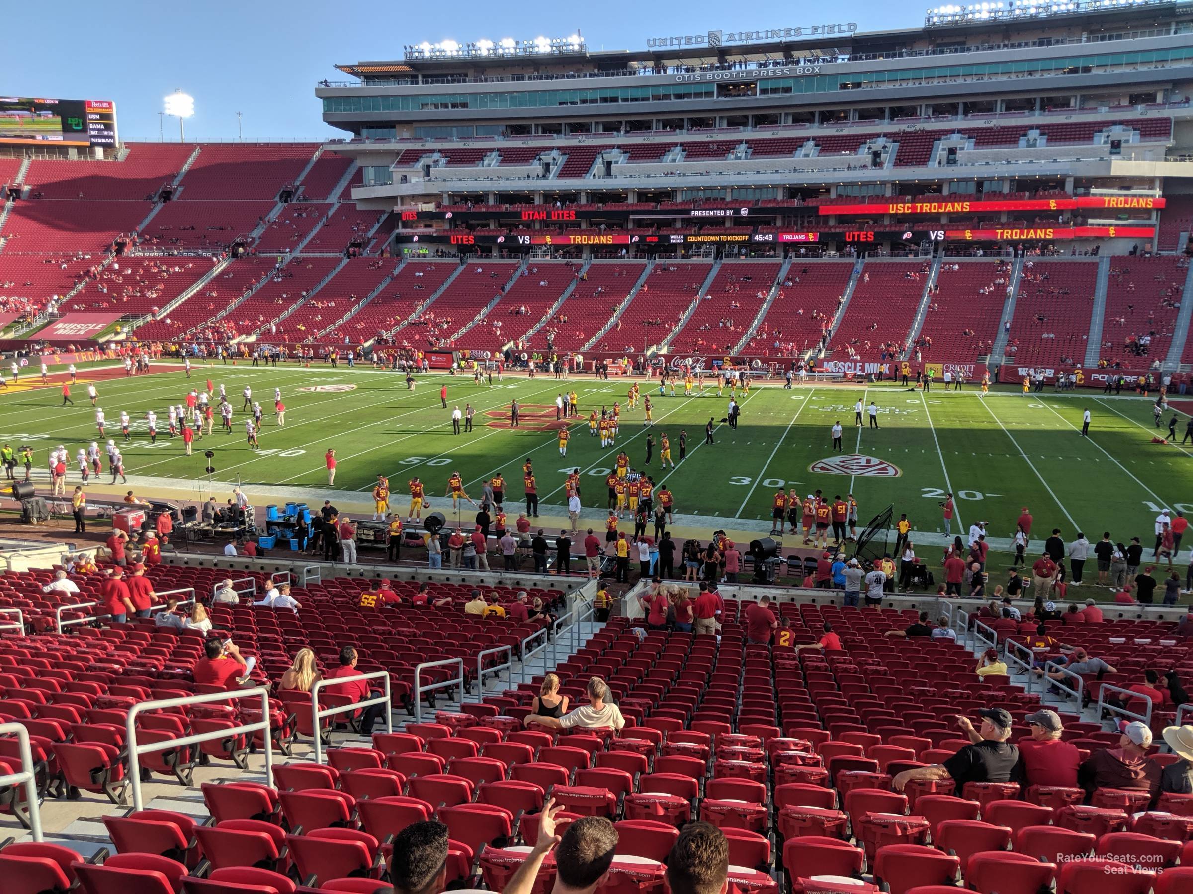 Section 120B at Los Angeles Memorial Coliseum - RateYourSeats.com