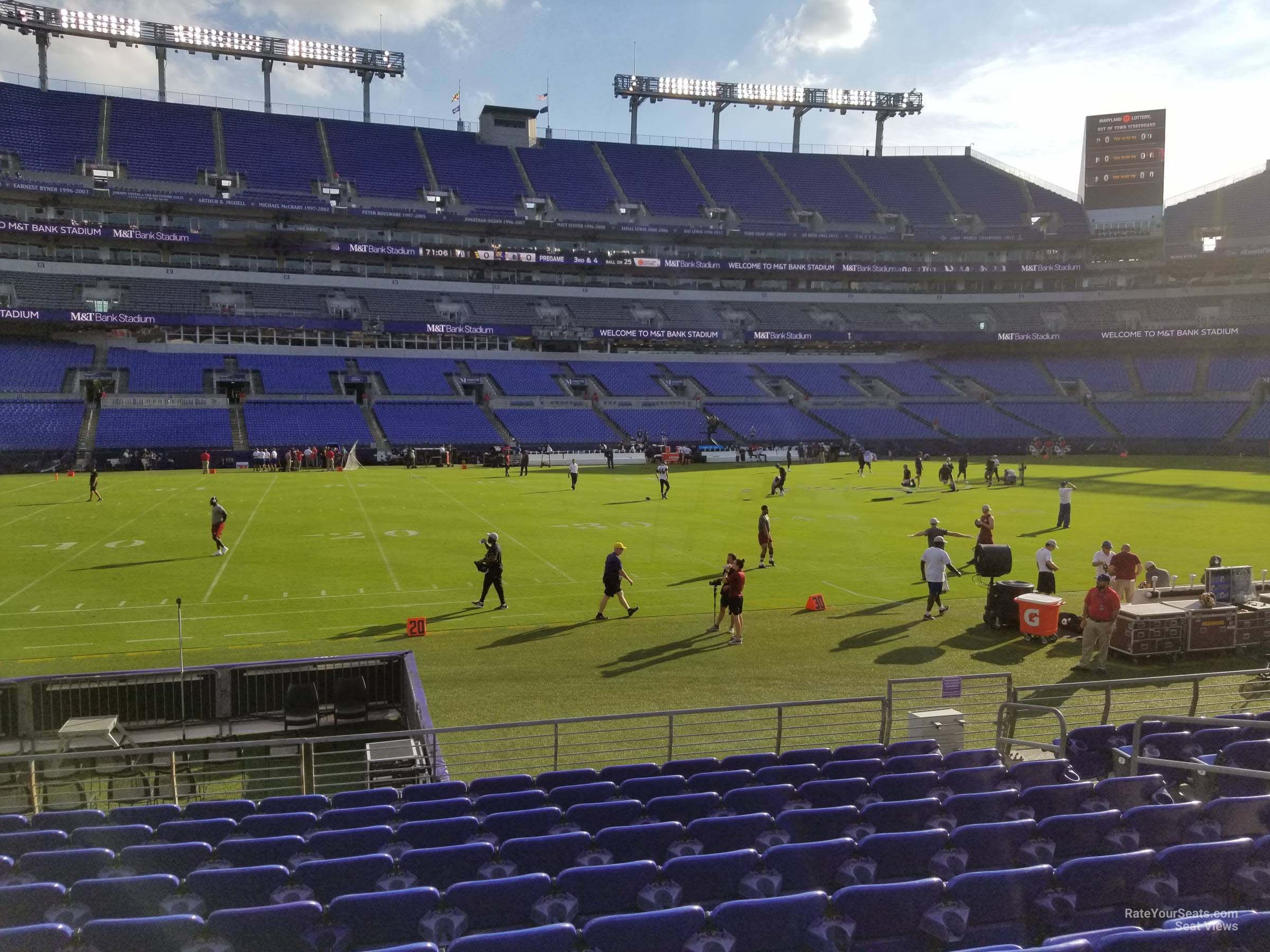 Section 102 at M&T Bank Stadium - RateYourSeats.com