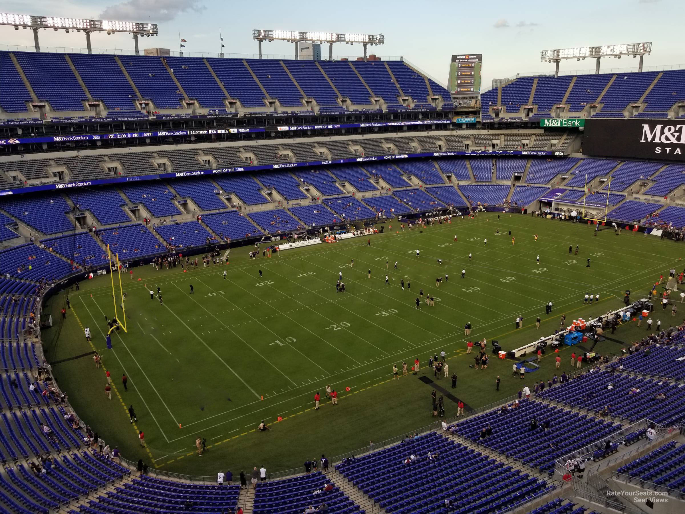 M&T Bank Stadium Section 532 - Baltimore Ravens - RateYourSeats.com