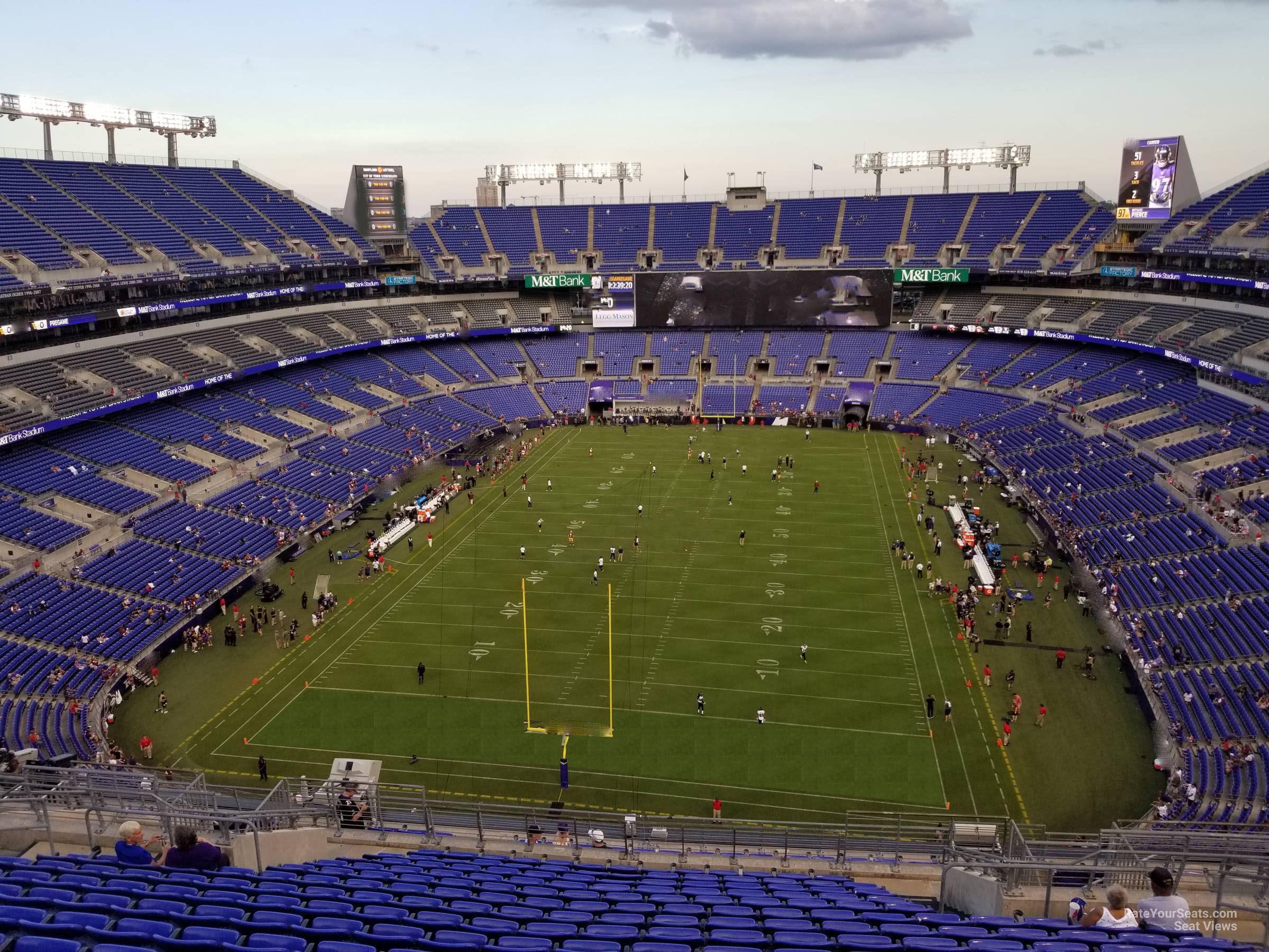 M&T Bank Stadium Section 539 - Baltimore Ravens - RateYourSeats.com