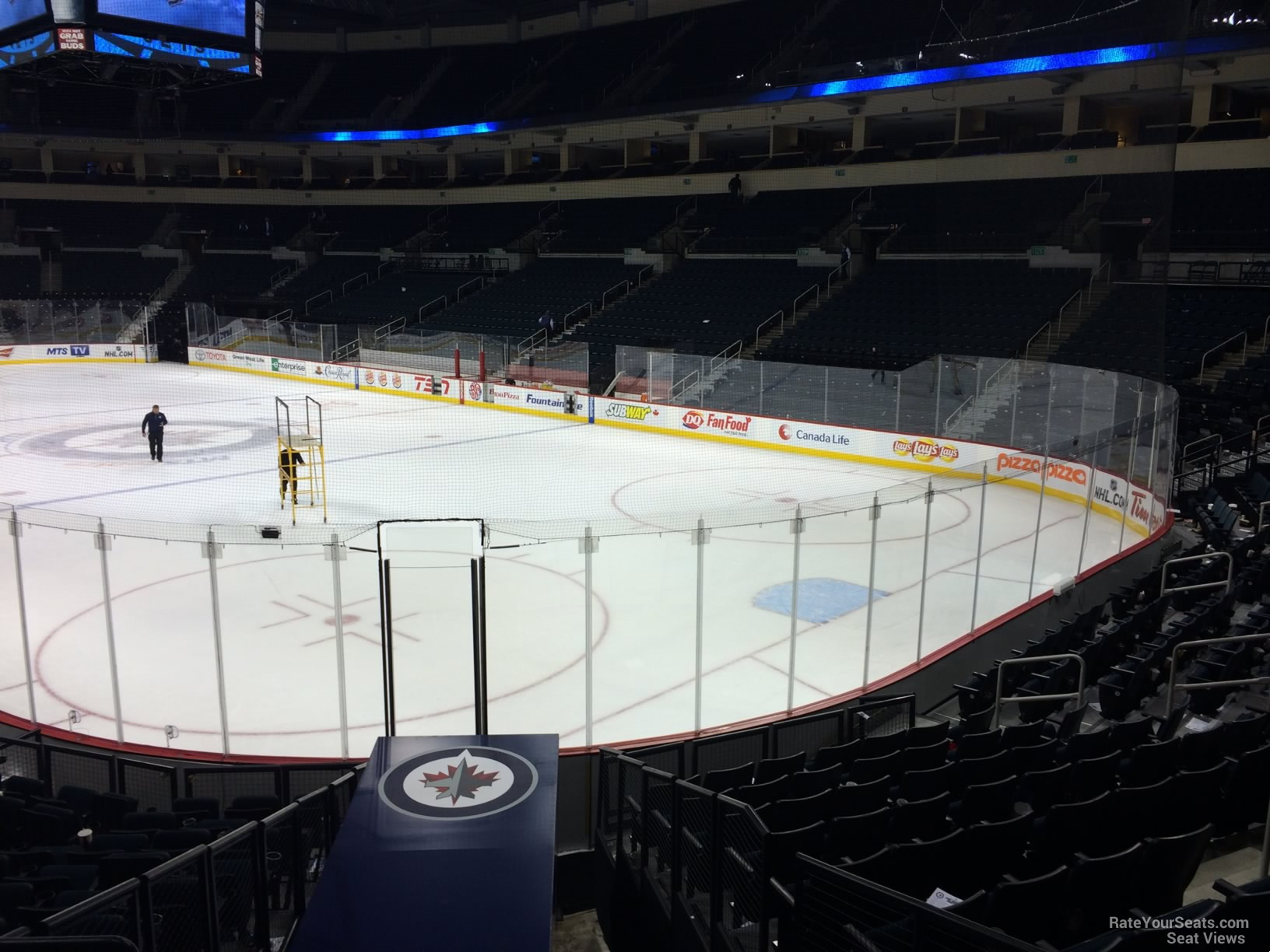 Bell MTS Place Section 101 - Winnipeg Jets - RateYourSeats.com