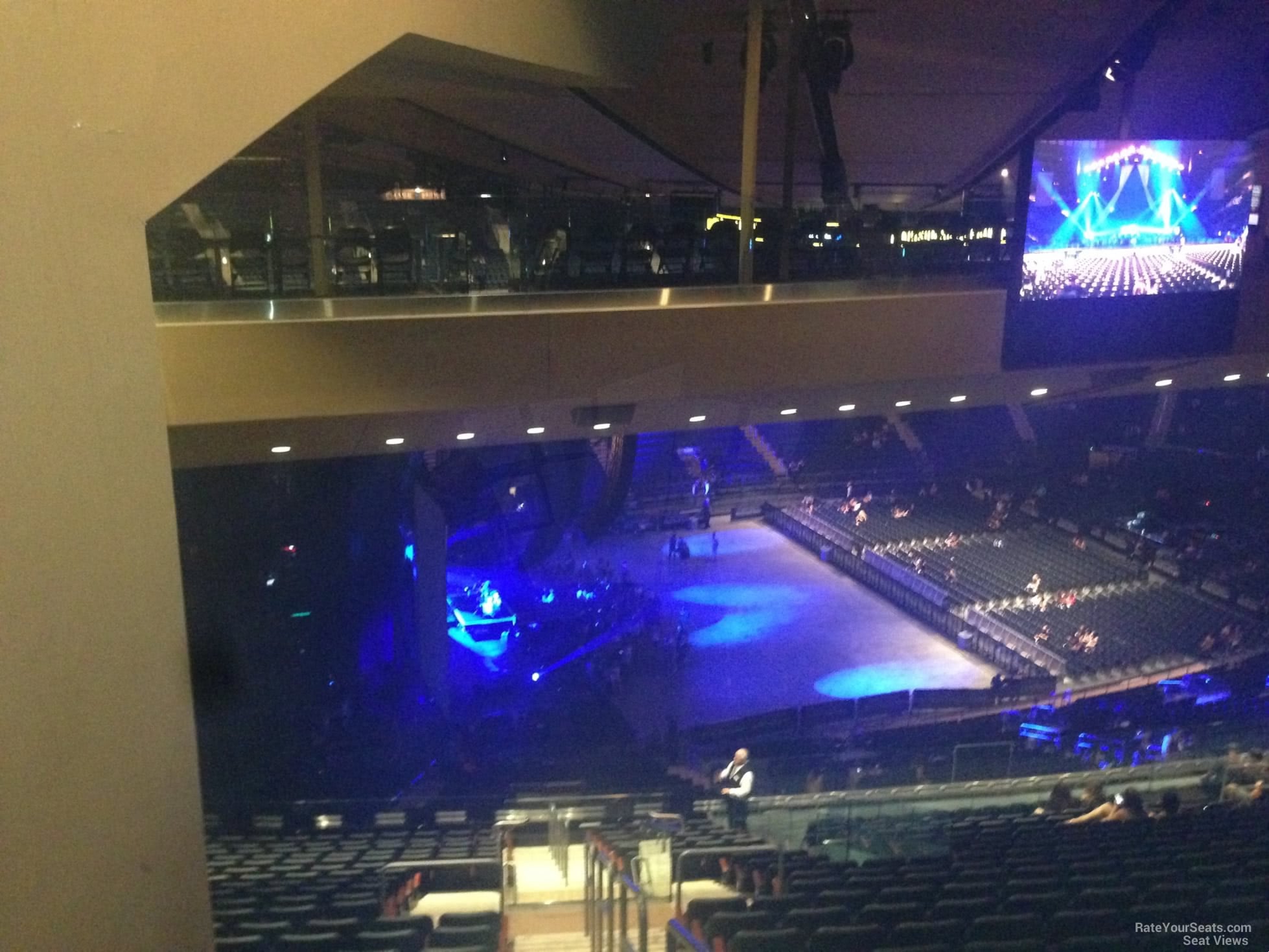 Rear View Madison Square Garden Stage