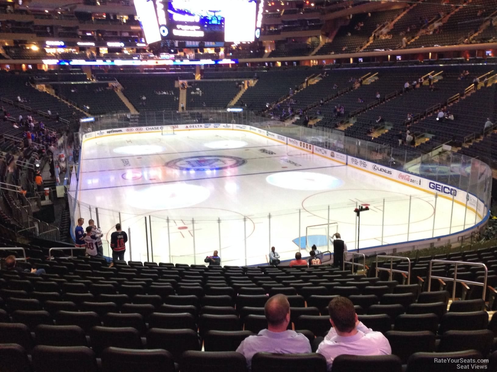 Section 111 at Madison Square Garden - New York Rangers - RateYourSeats.com
