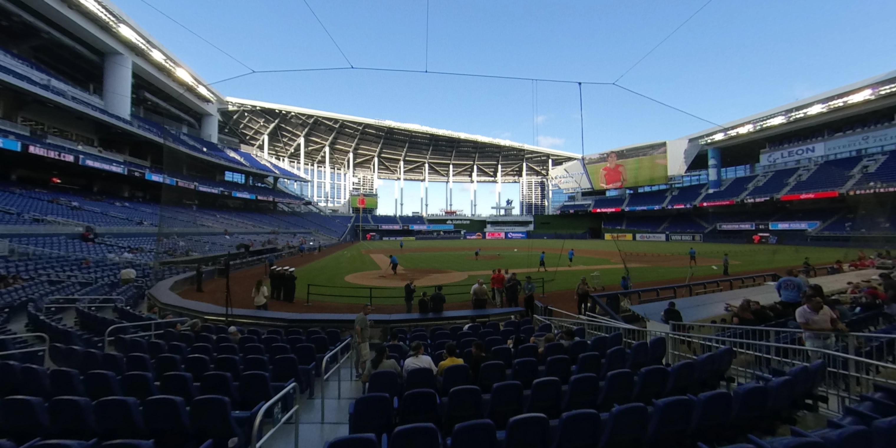 Section FL5 at loanDepot park - RateYourSeats.com
