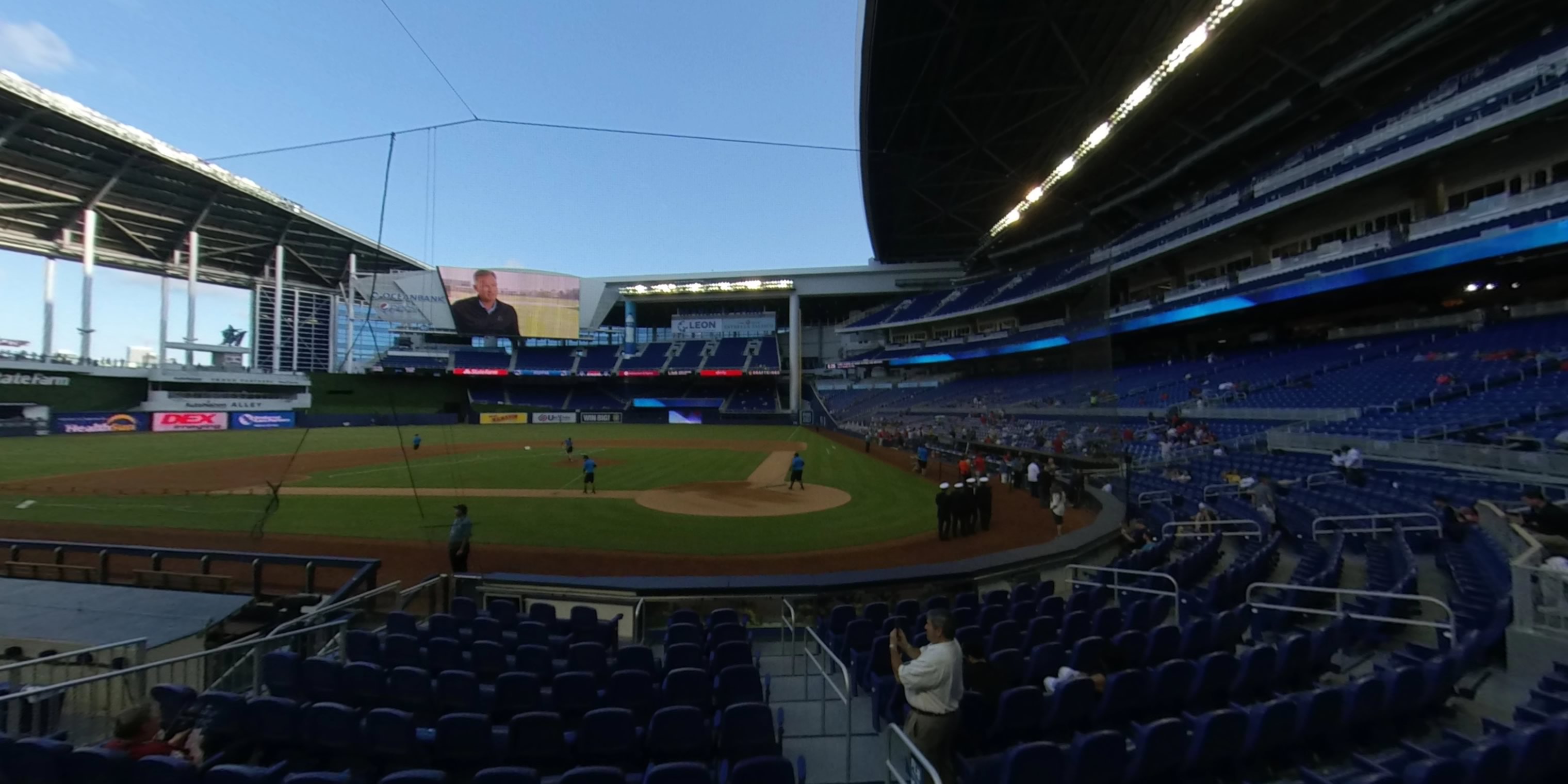 Section FL7 at loanDepot park - RateYourSeats.com