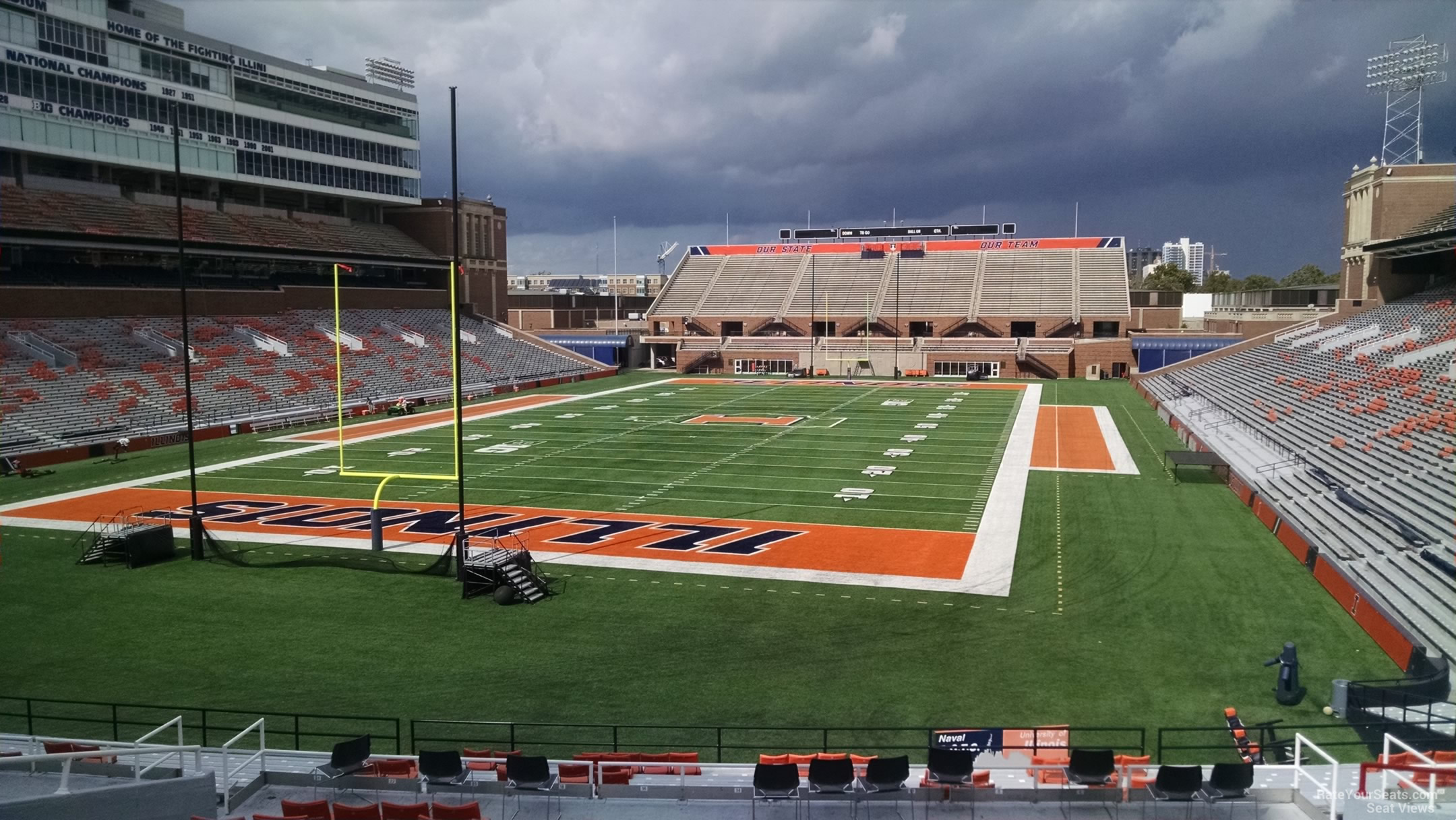 Section 114 at Memorial Stadium - RateYourSeats.com