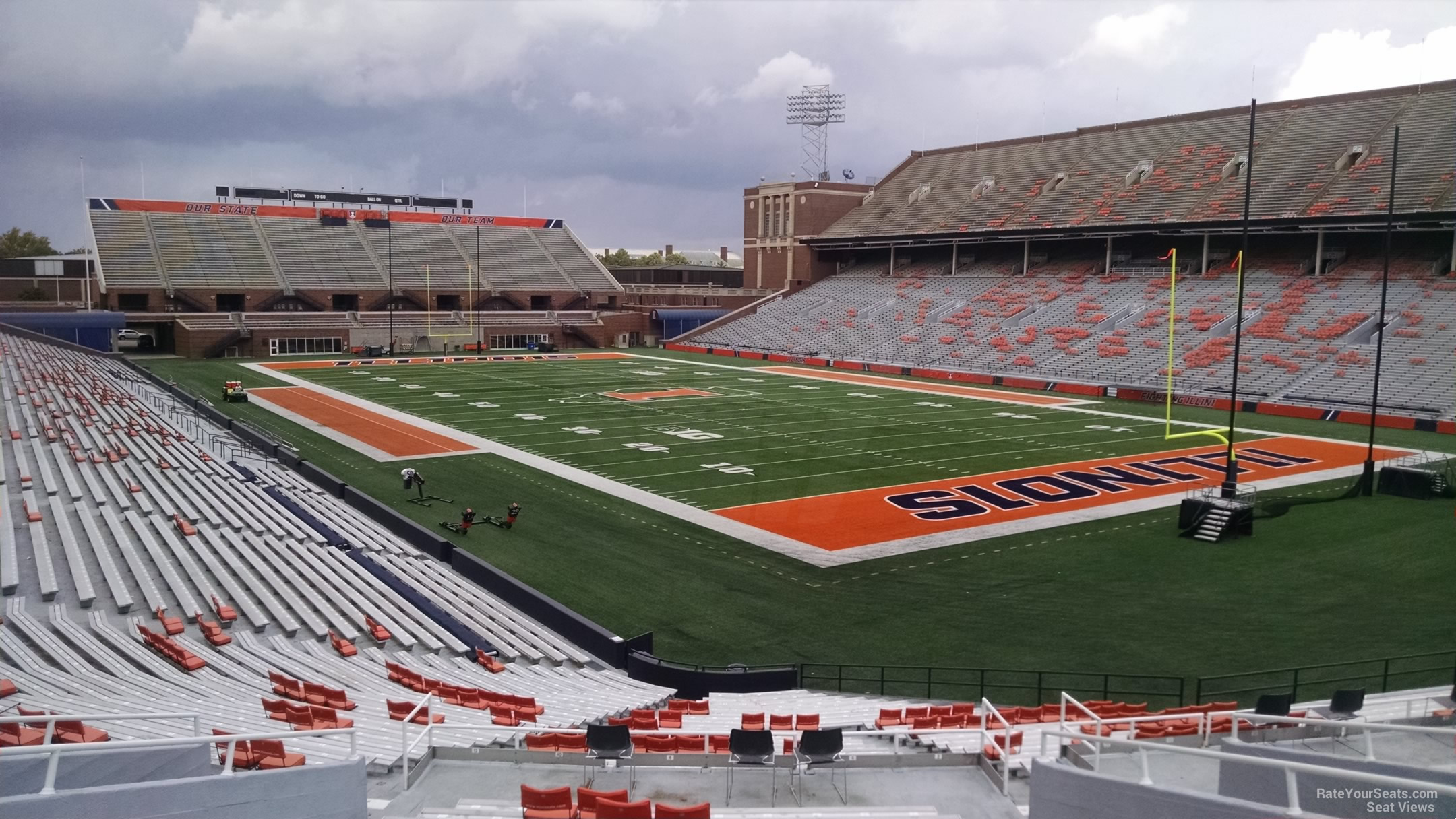 Section 120 at Memorial Stadium - RateYourSeats.com