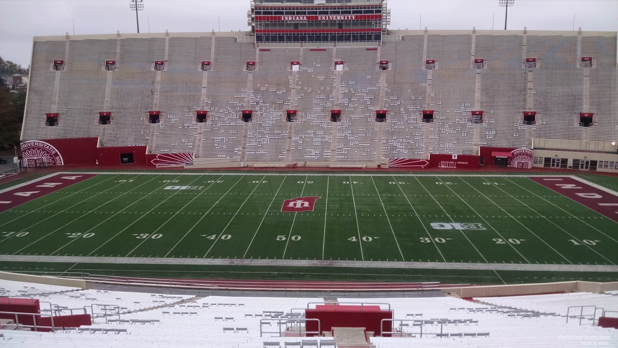 Iu Football Stadium Seating Chart