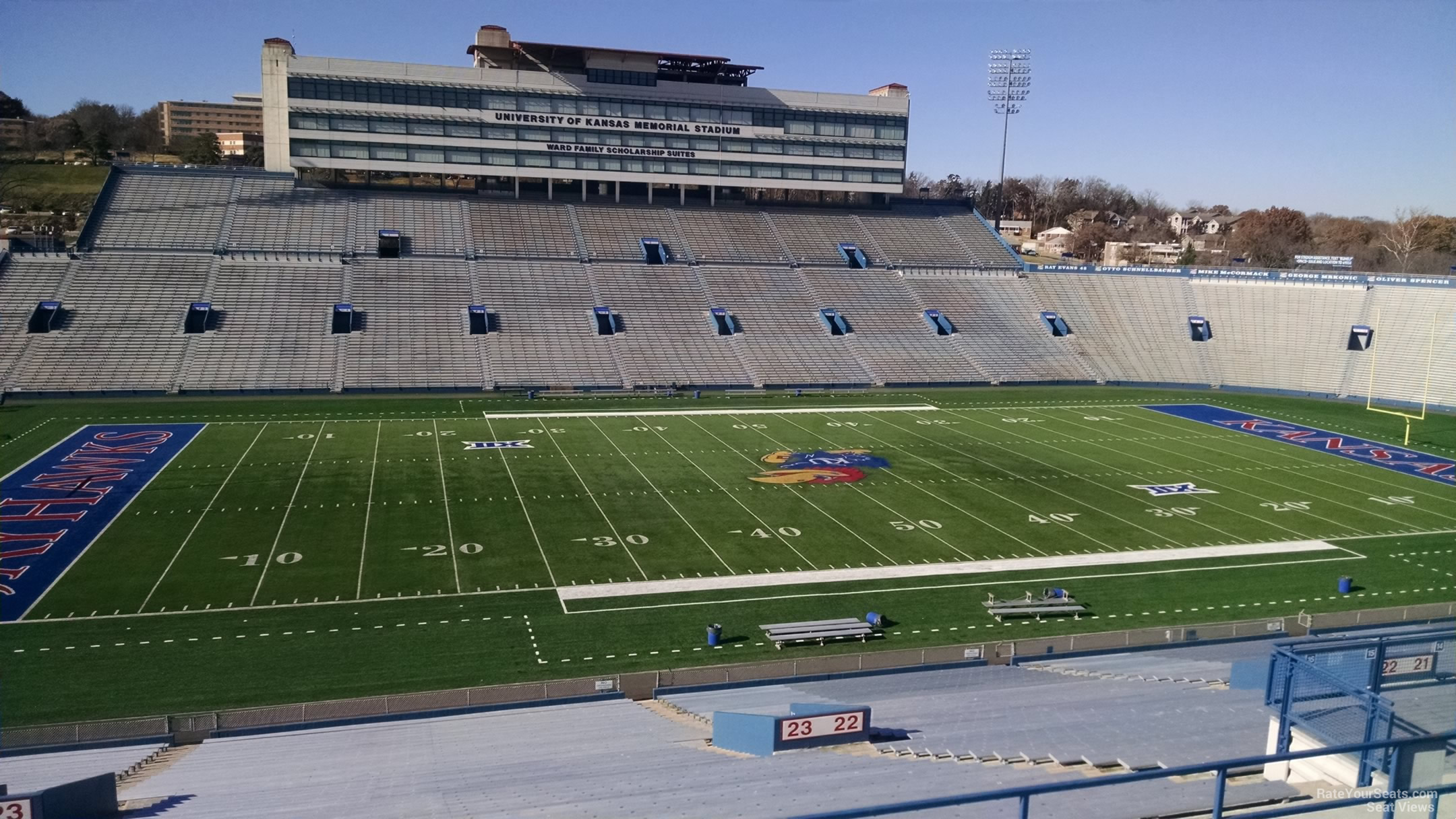 Section 23 at Memorial Stadium - RateYourSeats.com