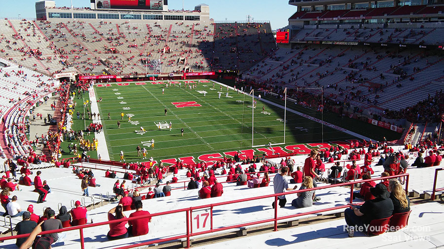 Section 17 at Memorial Stadium - RateYourSeats.com