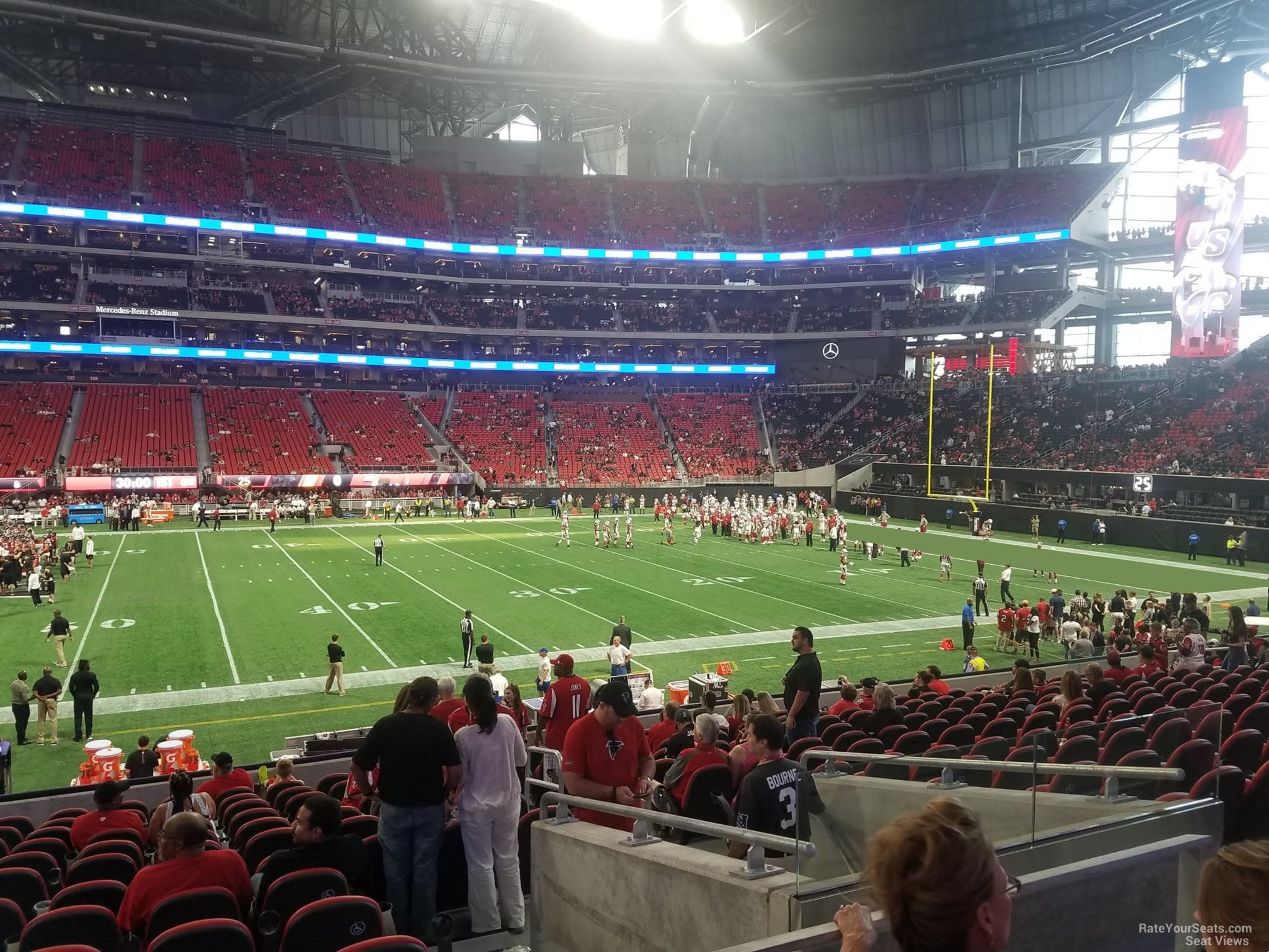 Club 110 at Mercedes-Benz Stadium - RateYourSeats.com