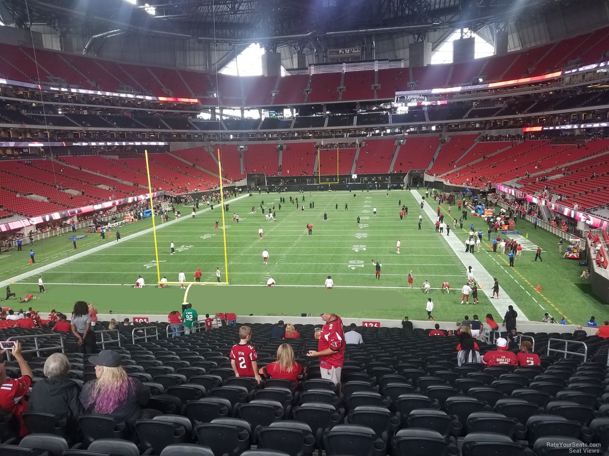 Section 136 at Mercedes-Benz Stadium - RateYourSeats.com