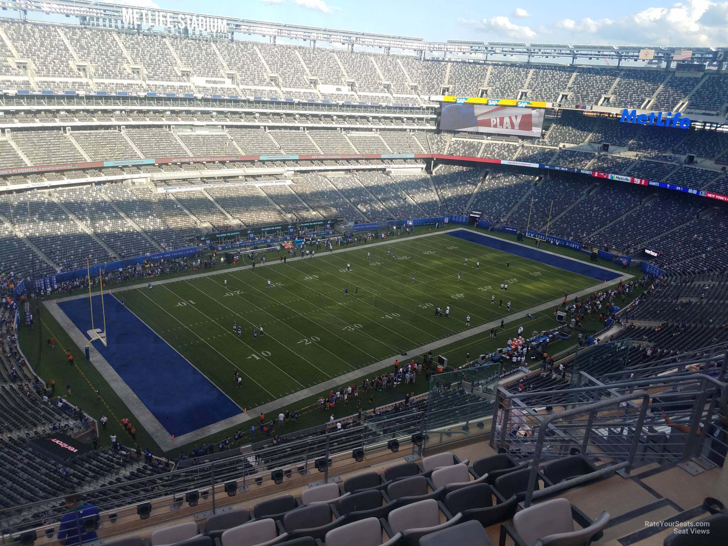 Section 344 at MetLife Stadium - RateYourSeats.com