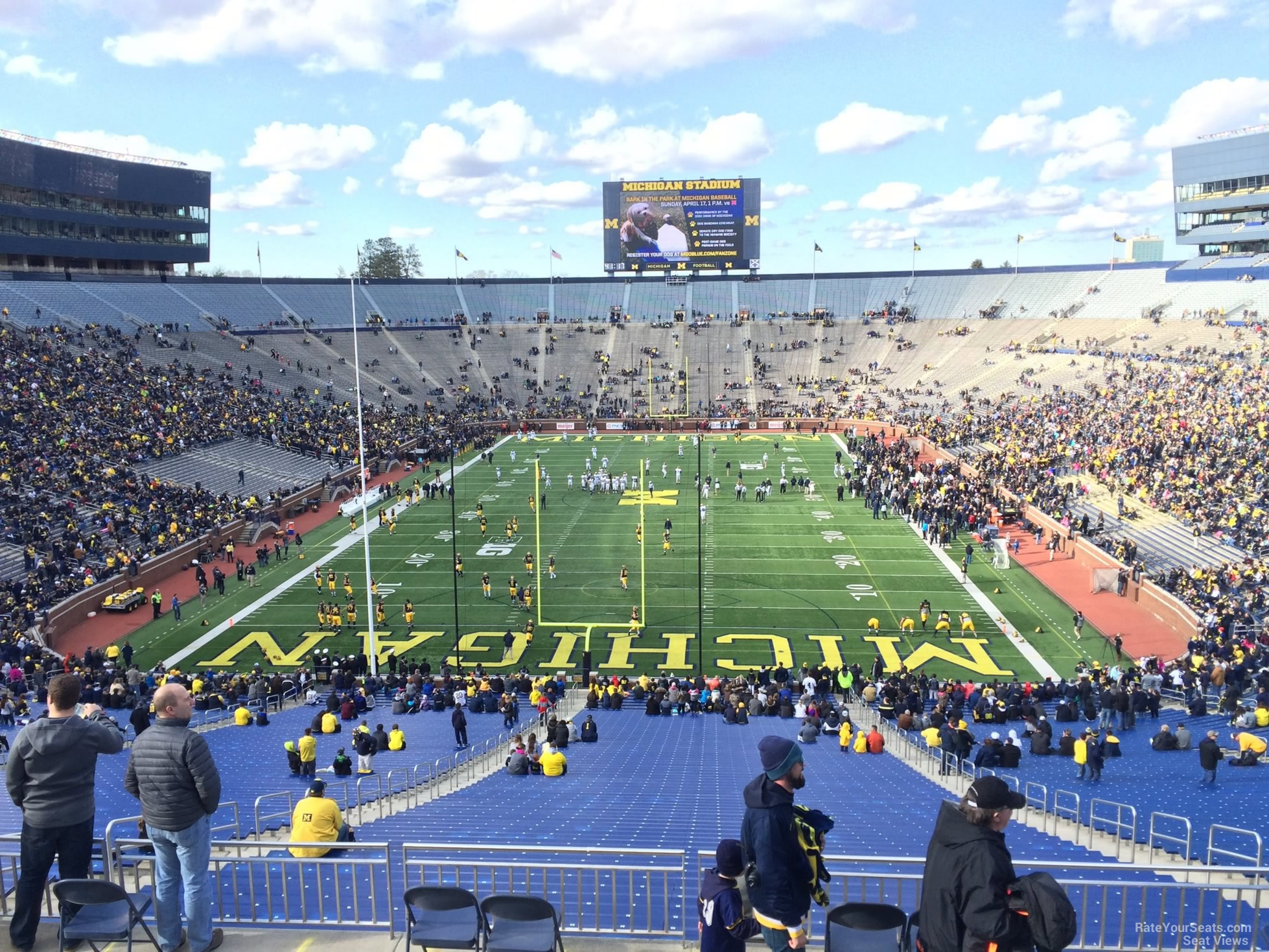 Section 12R at Michigan Stadium - RateYourSeats.com