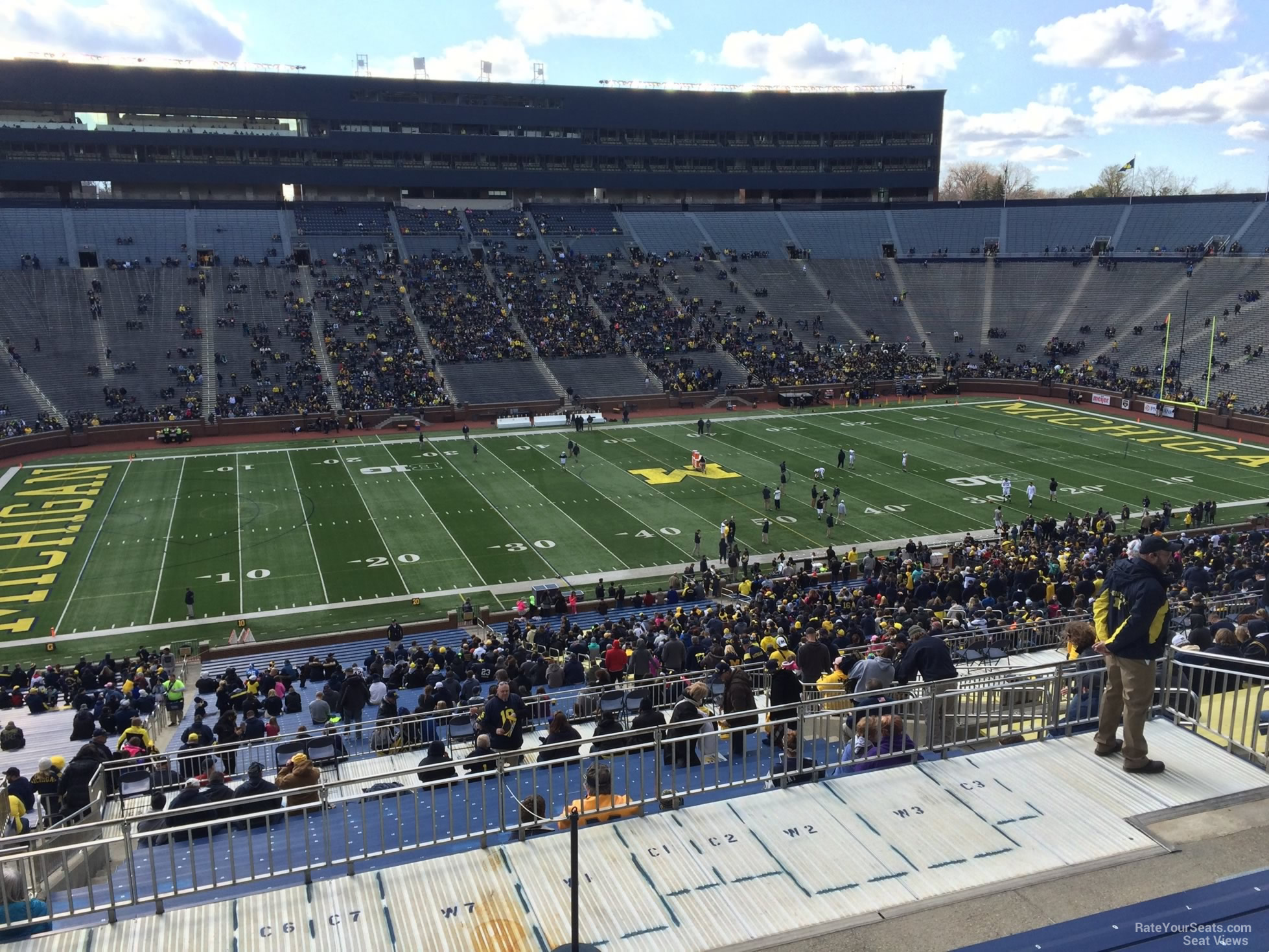Section 3 at Michigan Stadium - RateYourSeats.com