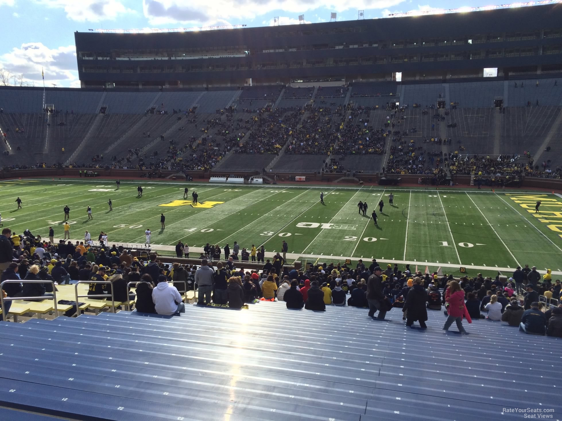 Section 42 at Michigan Stadium - RateYourSeats.com