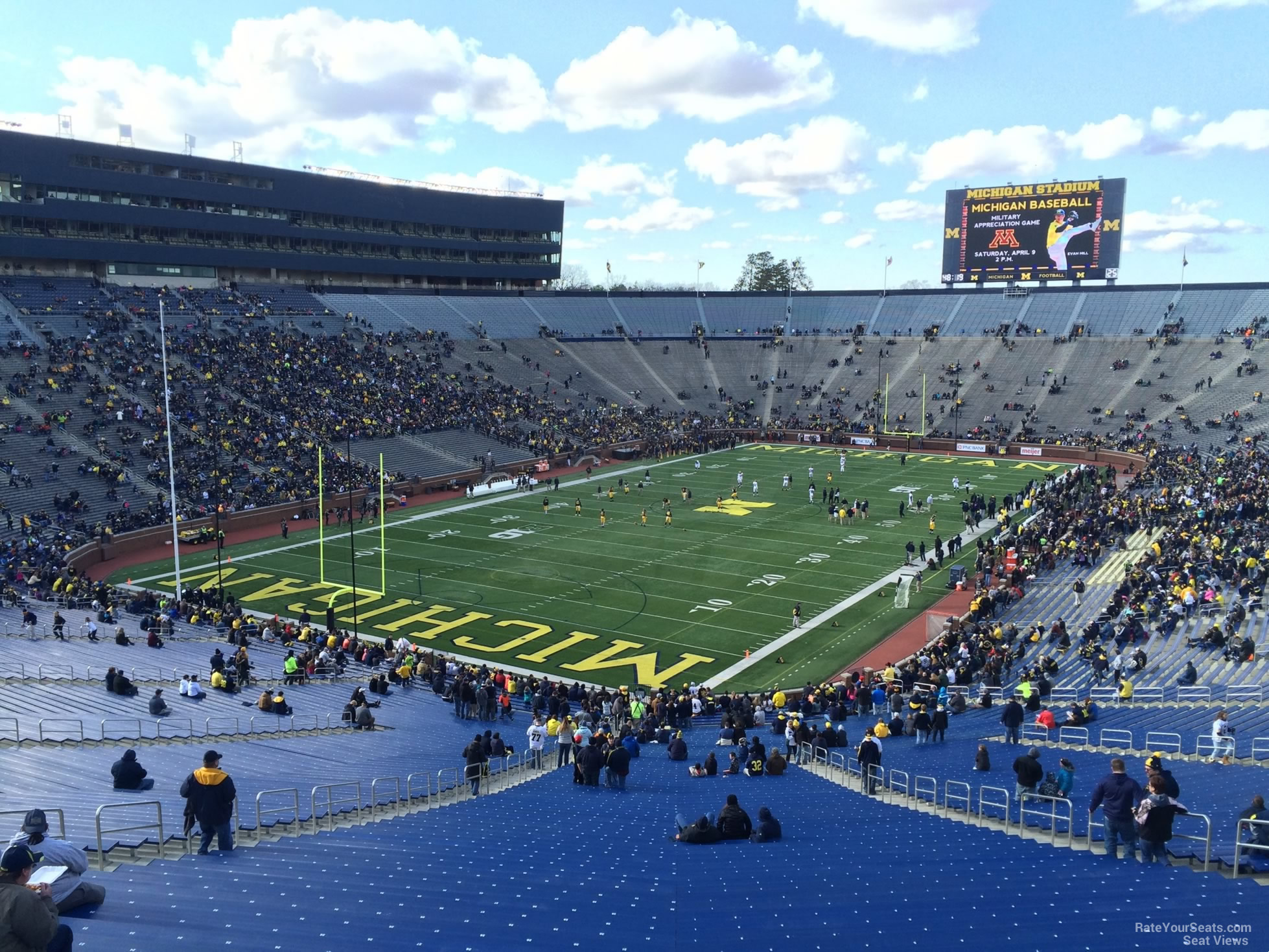 Michigan Stadium Section 8 - RateYourSeats.com