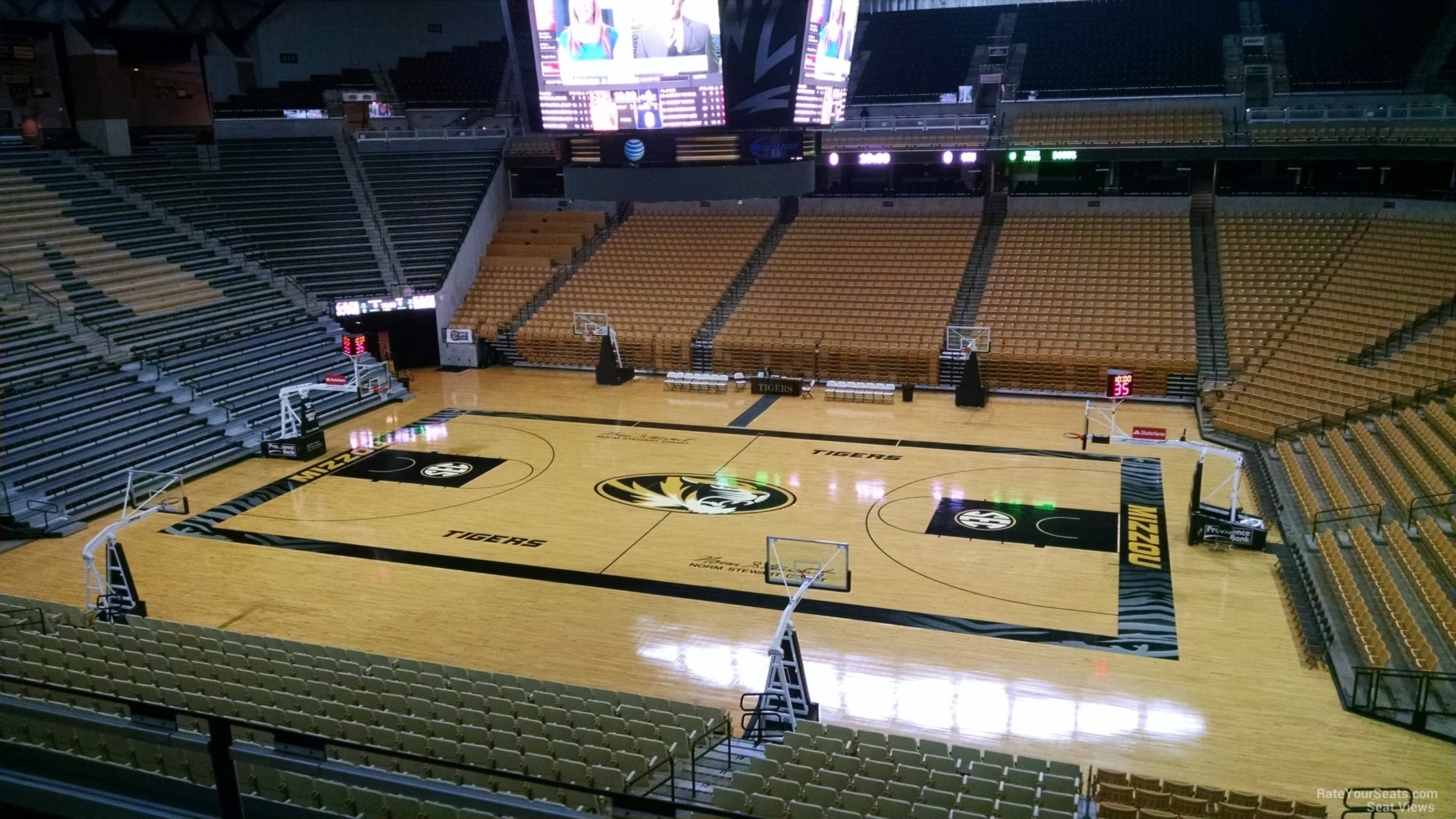 Section 107 at Mizzou Arena - RateYourSeats.com