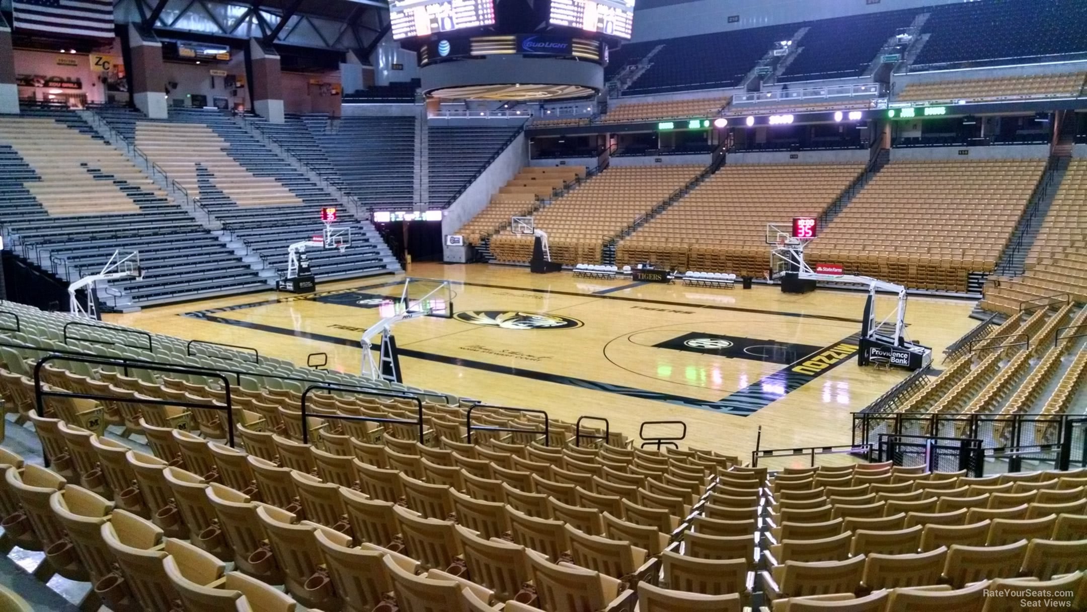 Mizzou Arena Section 108 - RateYourSeats.com