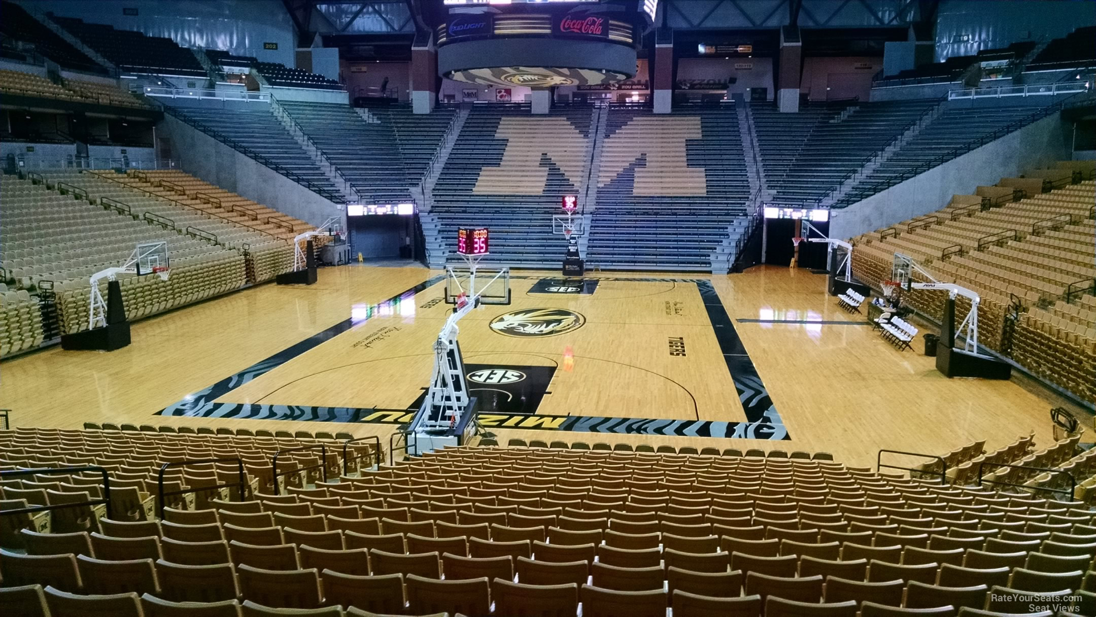 Section 111 at Mizzou Arena - RateYourSeats.com