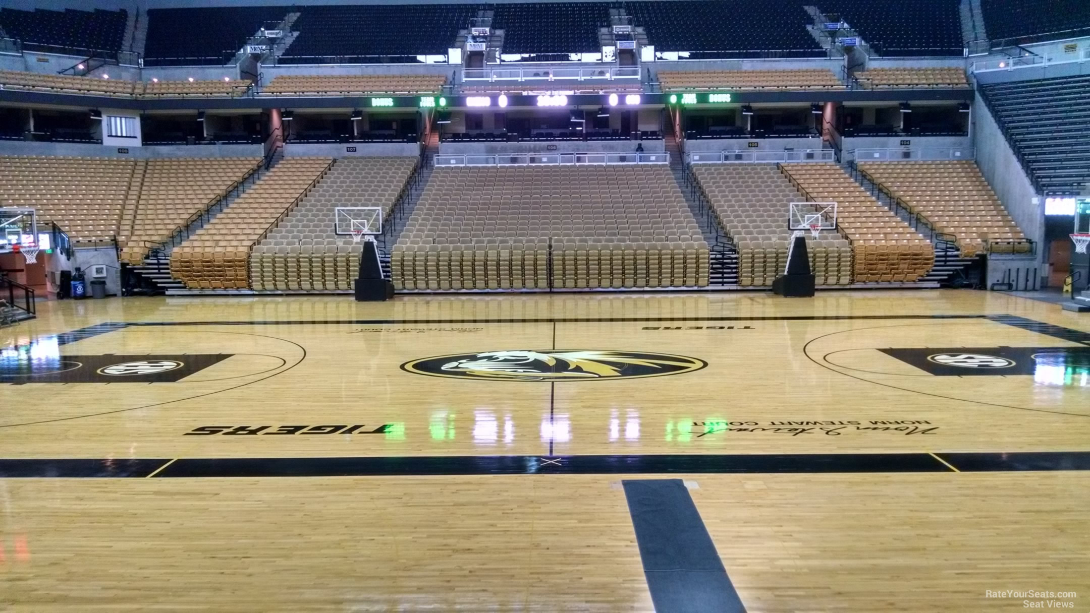 Mizzou Arena Section 115 - RateYourSeats.com