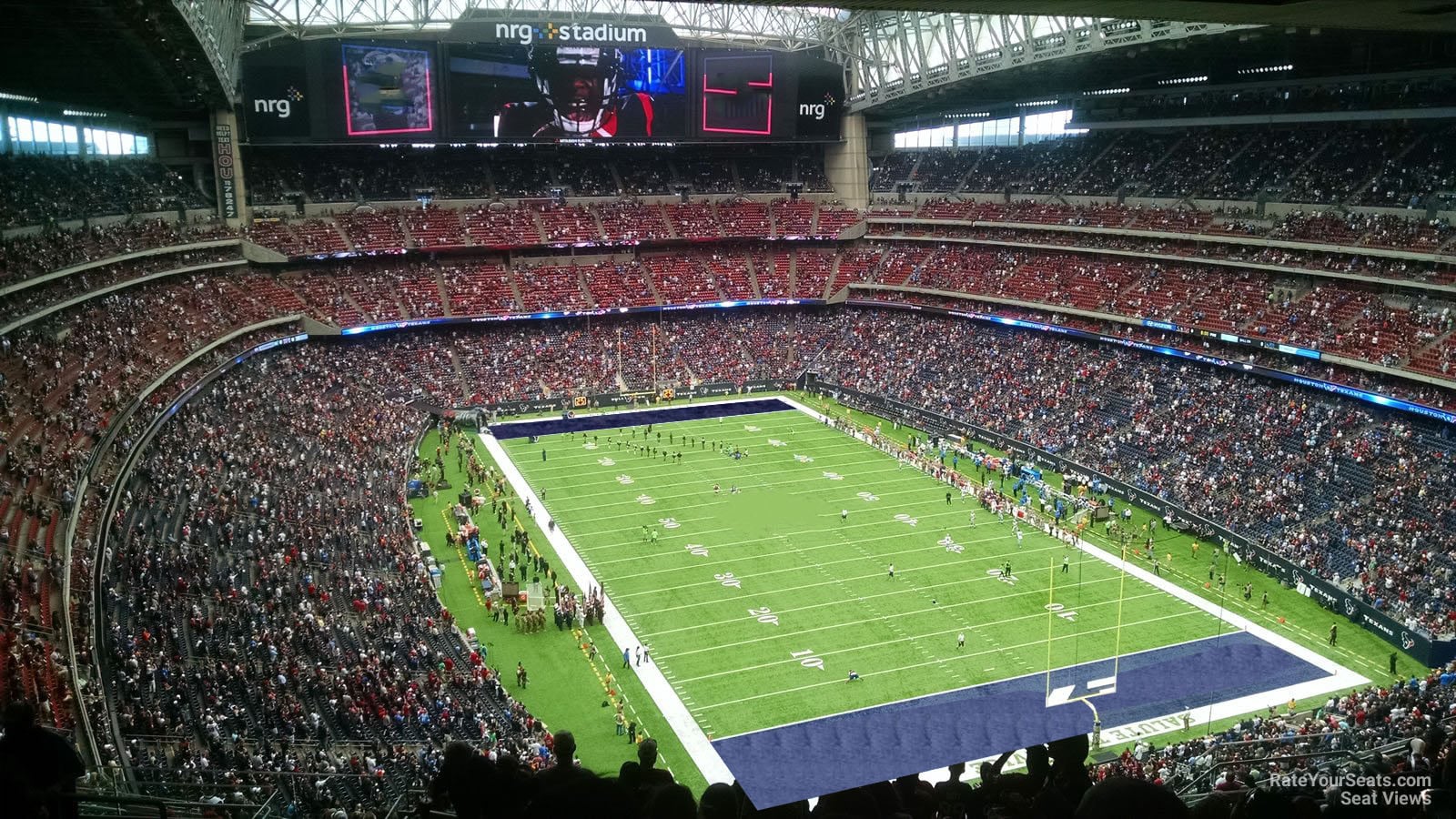 NRG Stadium Seating Views - RateYourSeats.com