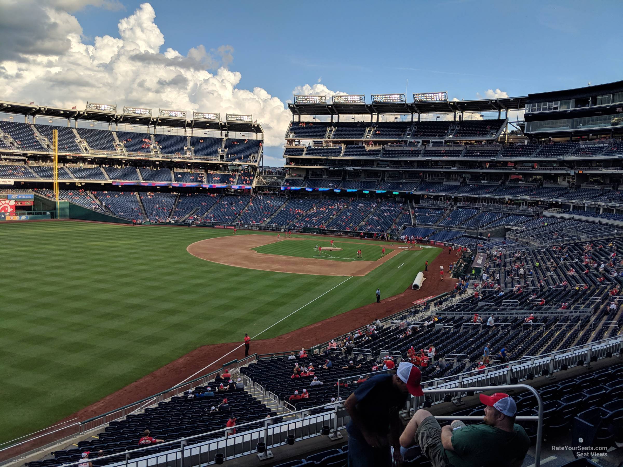 Nationals Park Section 201 - Washington Nationals - RateYourSeats.com