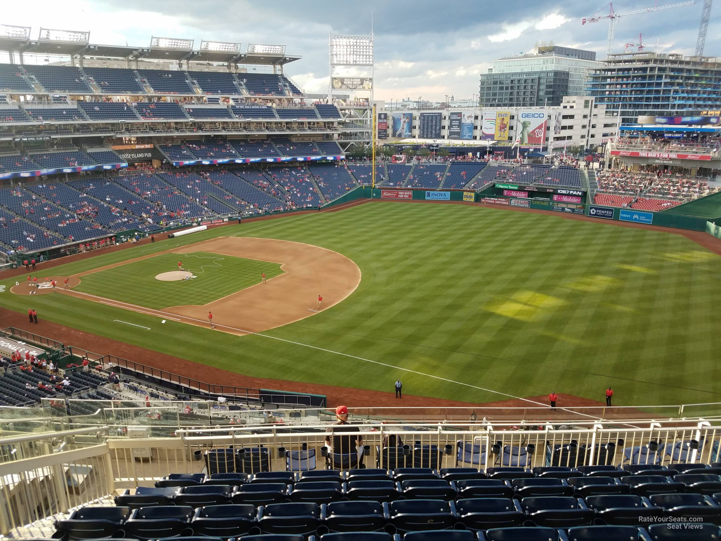 Section 222 at Nationals Park - RateYourSeats.com