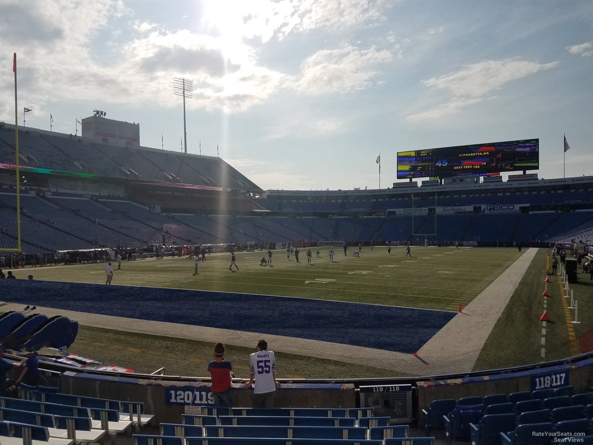 Section 119 at Highmark Stadium - RateYourSeats.com