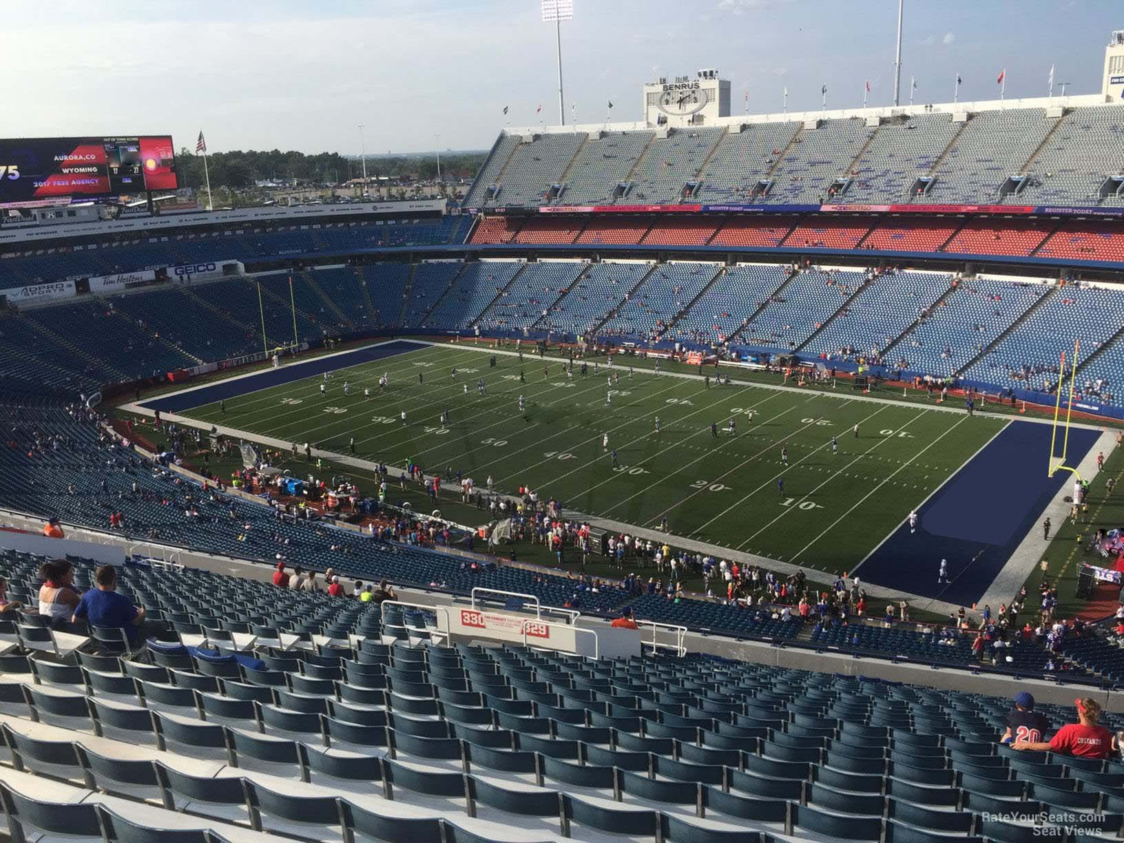 Section 329 at Highmark Stadium - RateYourSeats.com