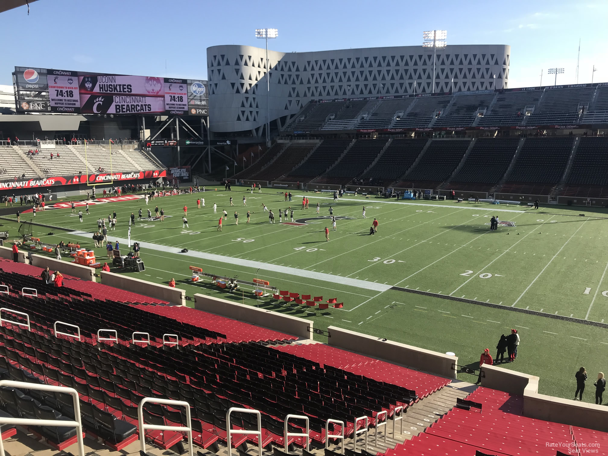 Section 118 at Nippert Stadium - RateYourSeats.com