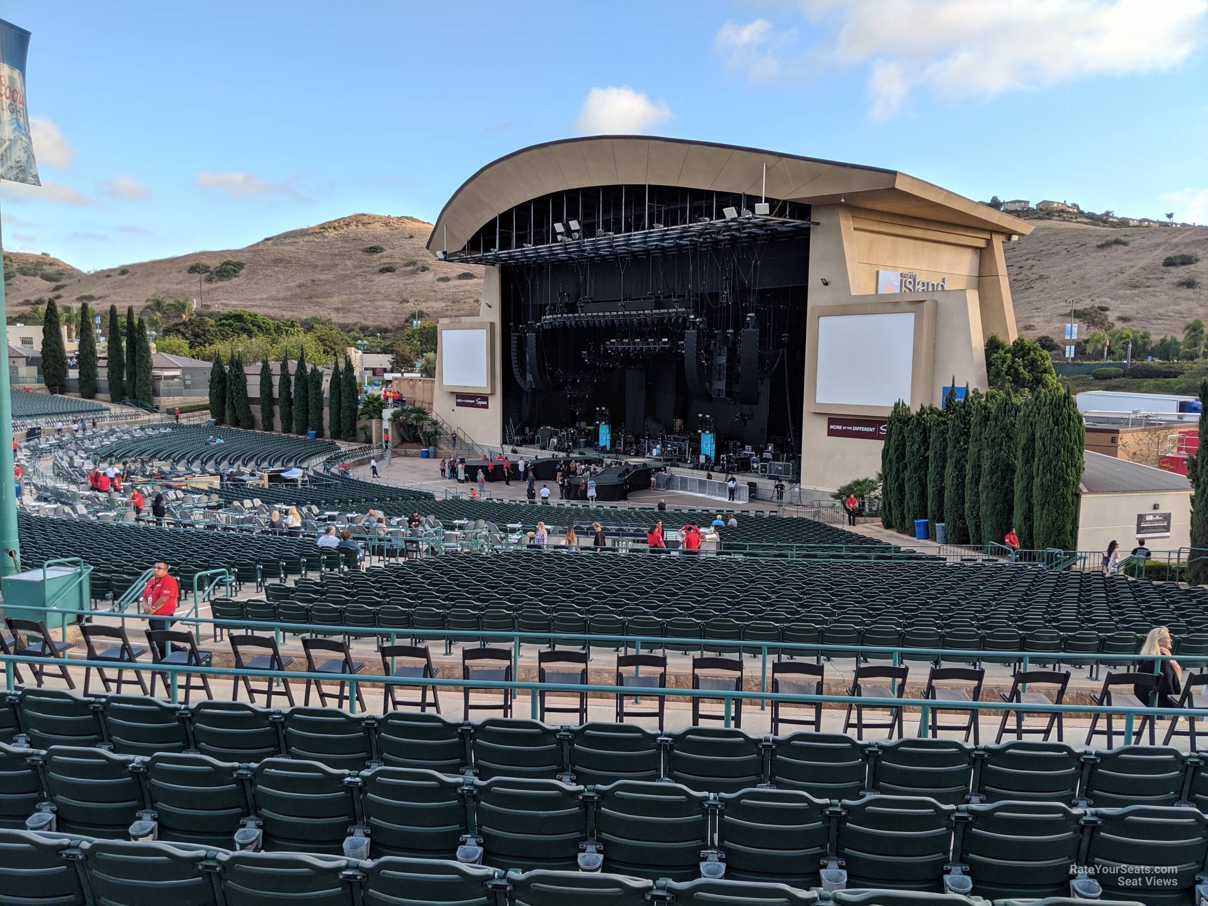 North Island Credit Union Amphitheatre Section 301 - RateYourSeats.com