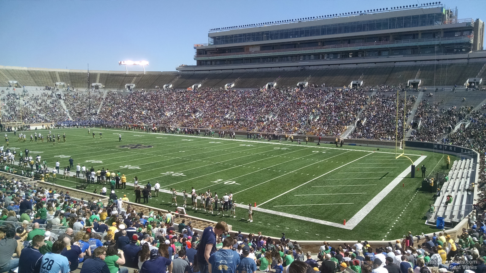 Section 23 at Notre Dame Stadium - RateYourSeats.com