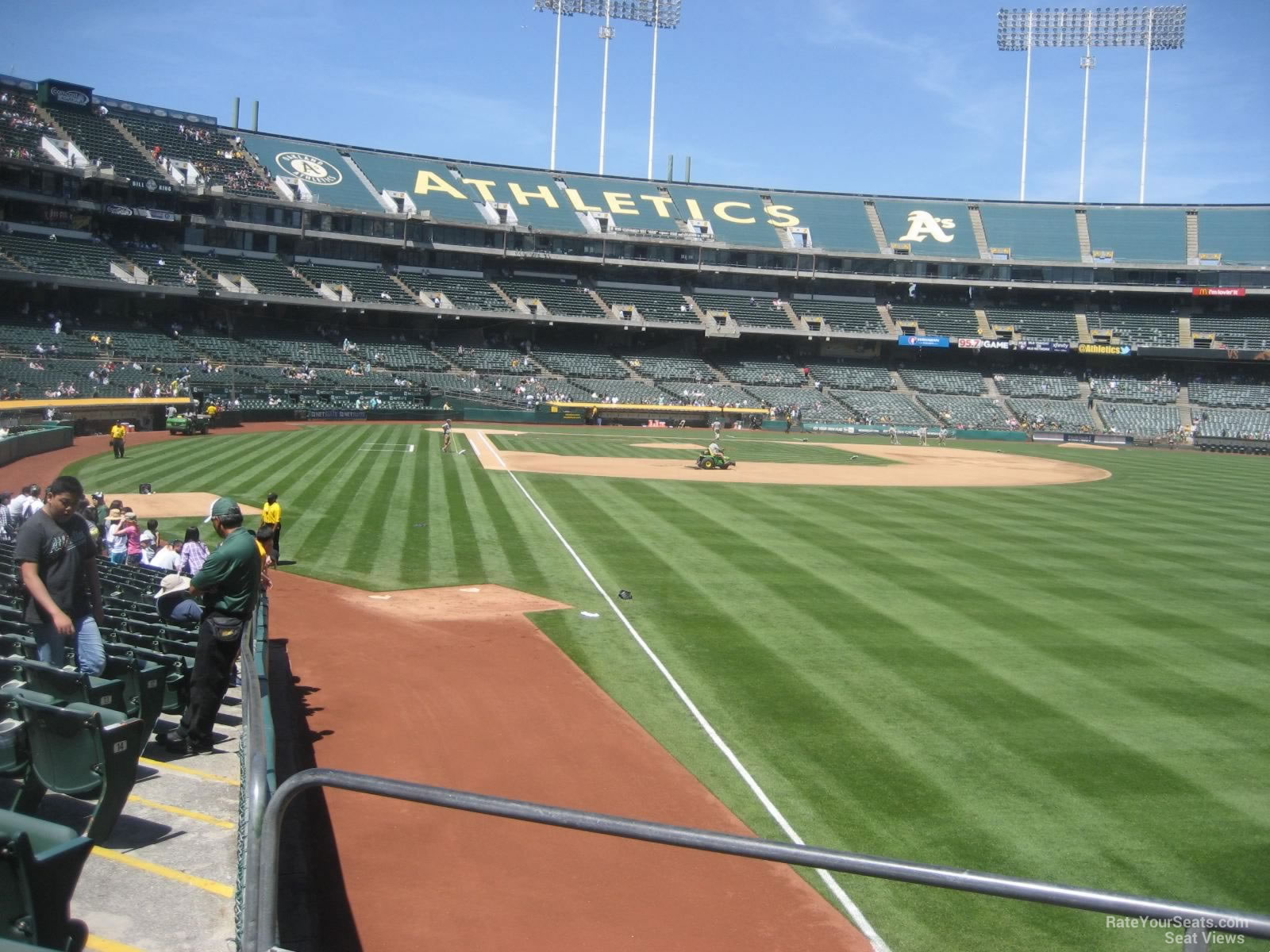 Oakland Coliseum Section 106 Oakland Raiders