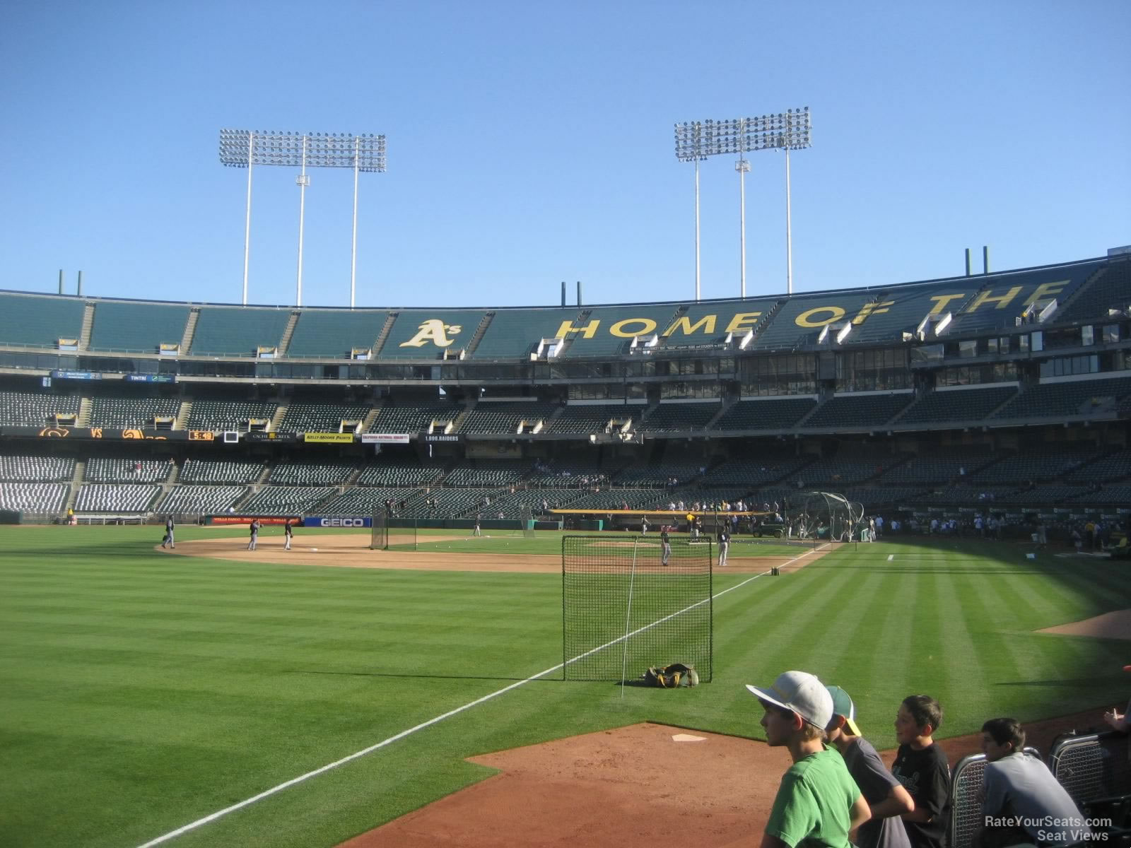 Oakland Coliseum Section 106 Oakland Raiders
