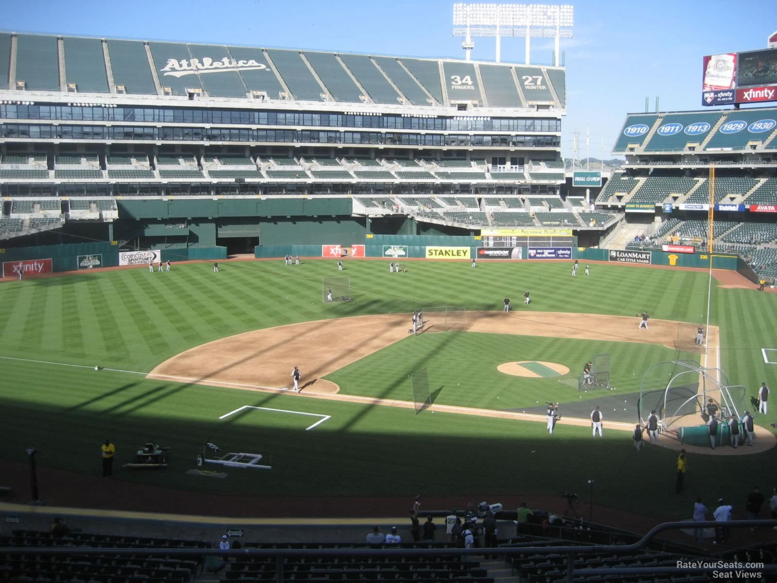 RingCentral Coliseum Section 220 - Oakland Athletics - RateYourSeats.com
