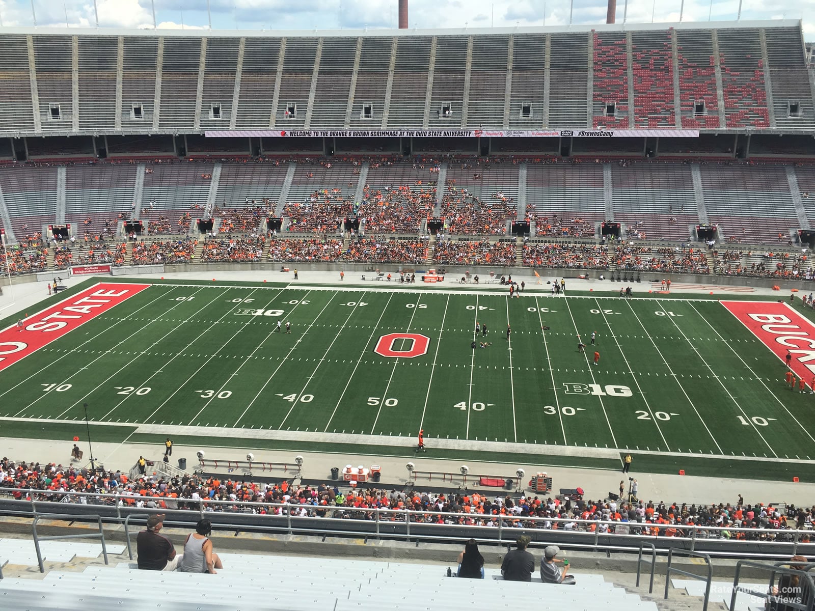 Ohio Stadium Seating Chart With Rows | Cabinets Matttroy