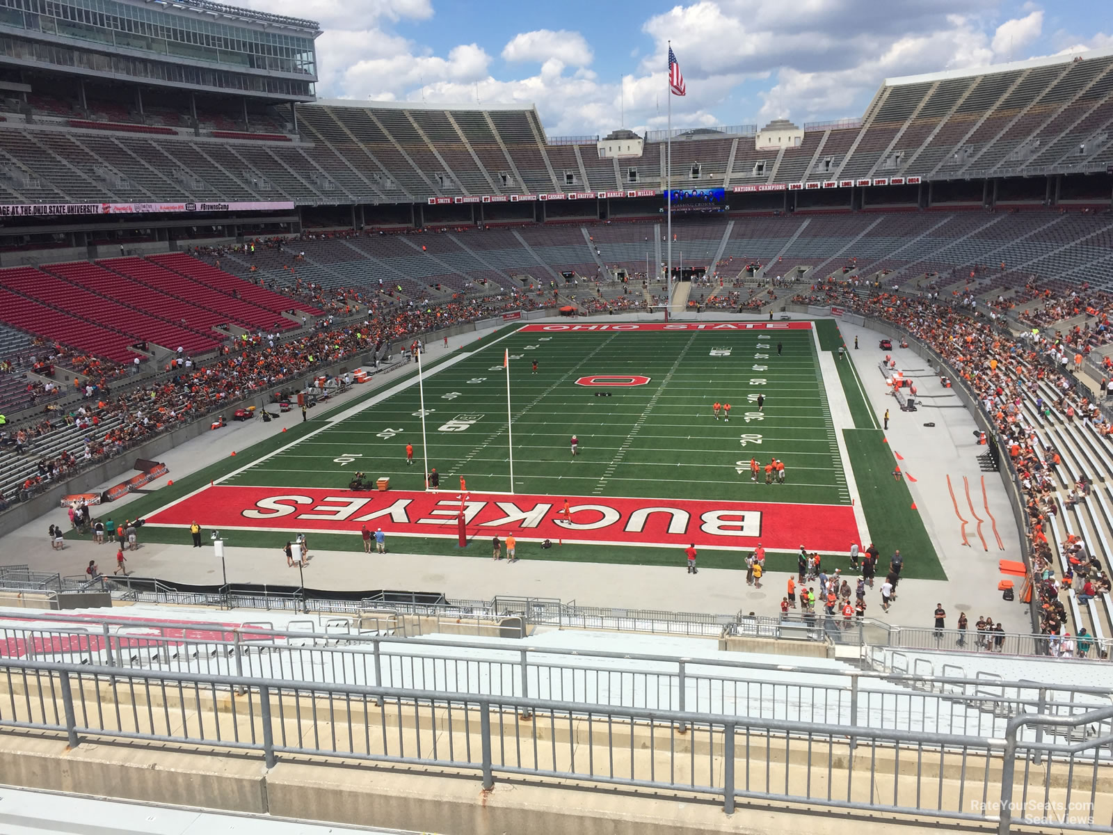 Section 38B at Ohio Stadium - RateYourSeats.com
